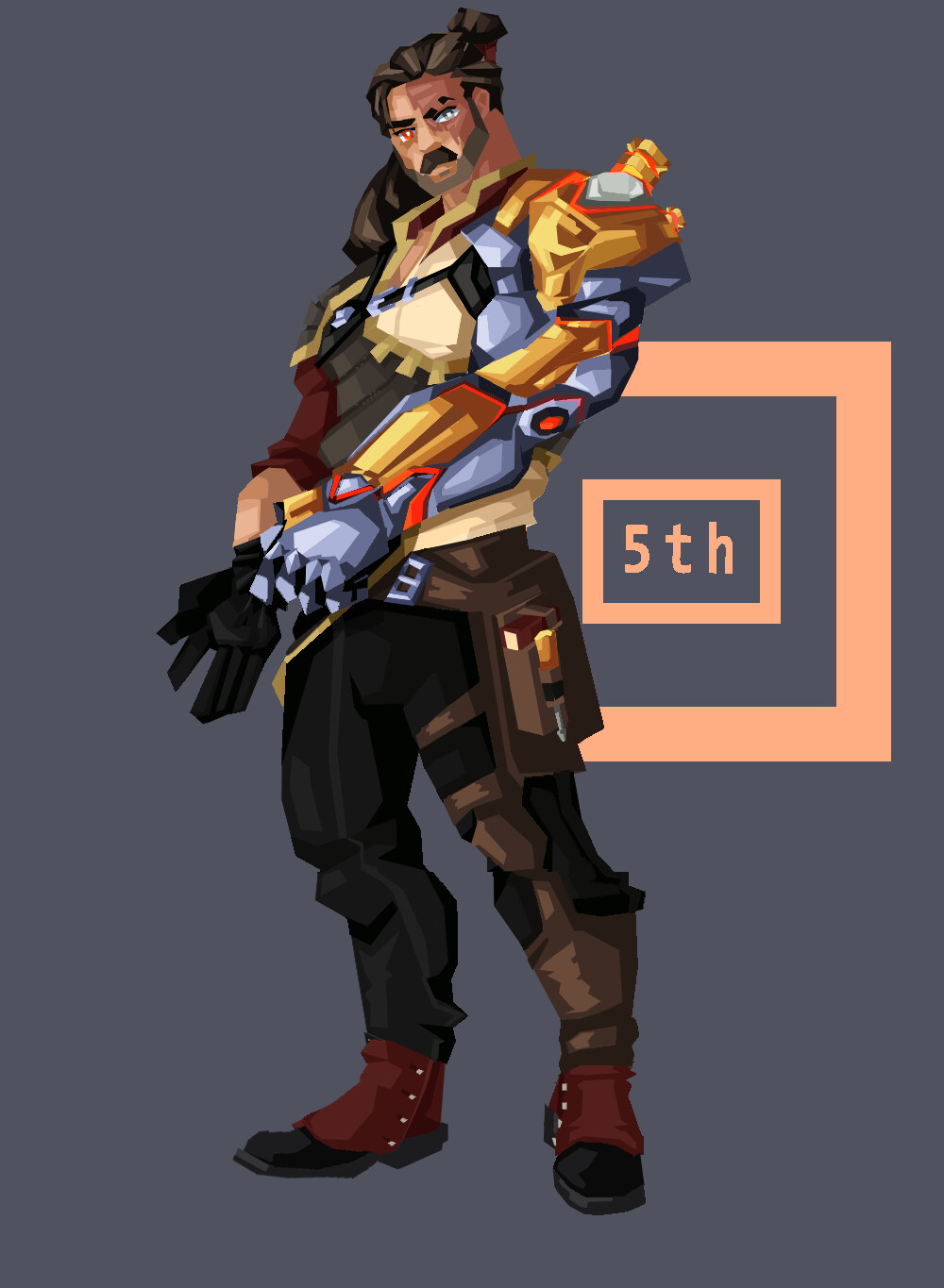 ArtStation - Musclebound Arms Mechanic