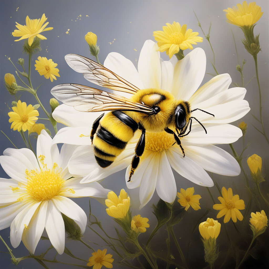 ArtStation - Yellow Bee