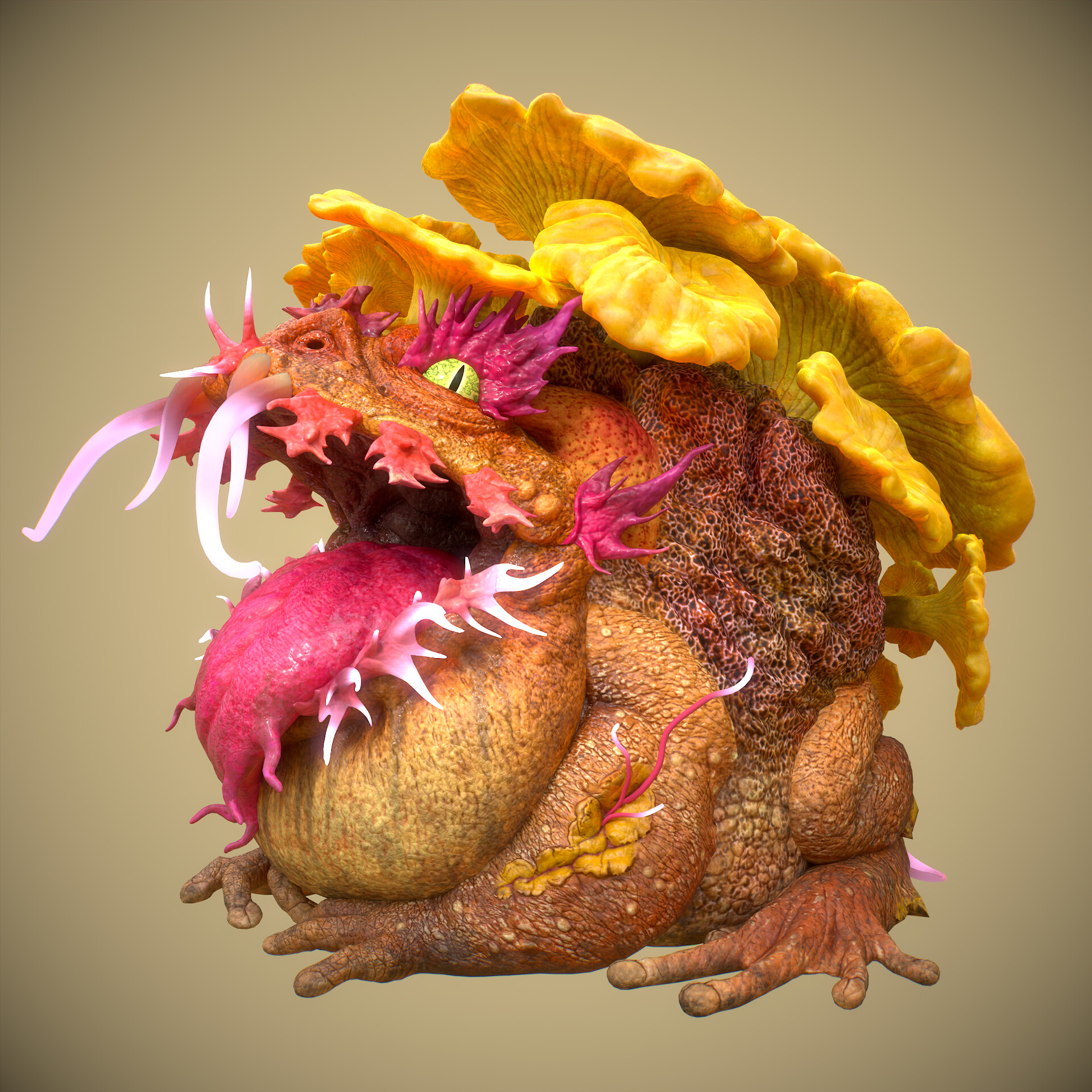 ArtStation - Toad Creature Concept
