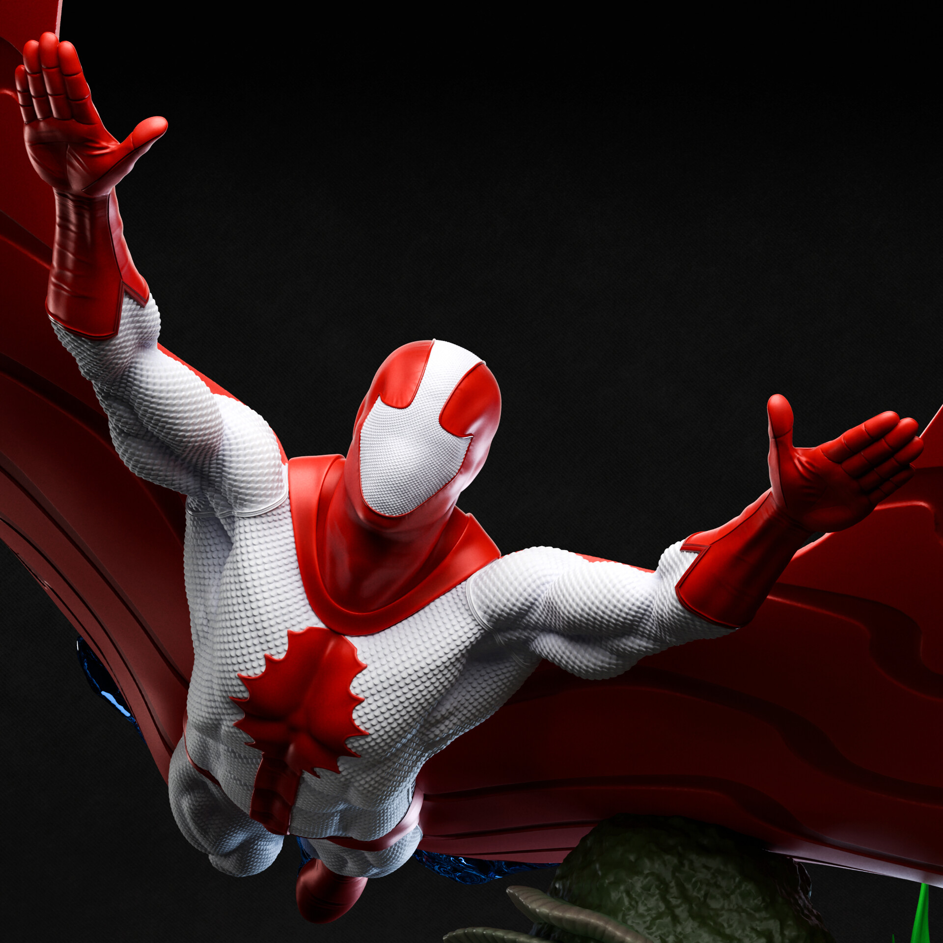 ArtStation - Marvel's "Stingray" Fan-art stature