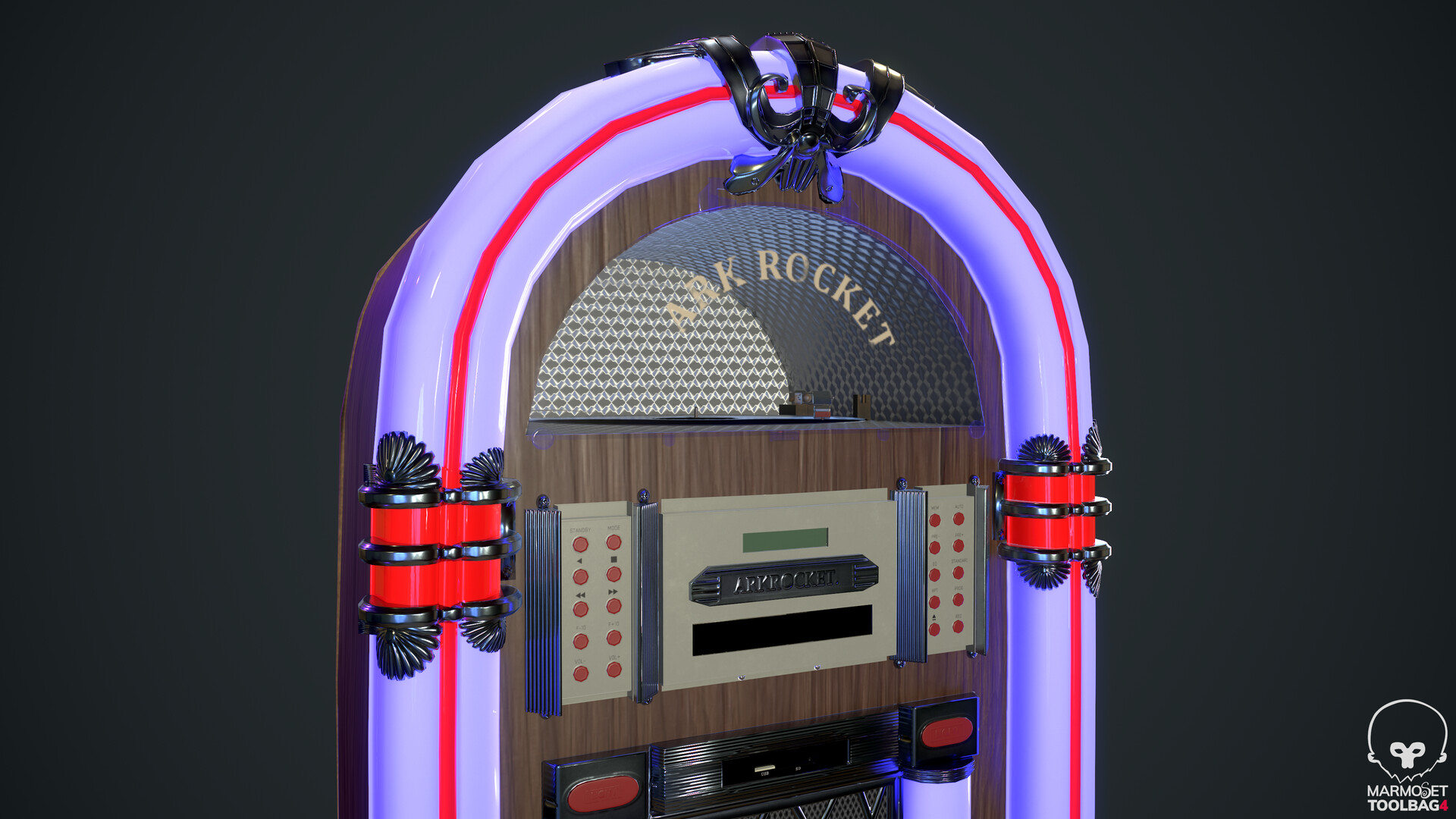 ArtStation - Jukebox Game prop