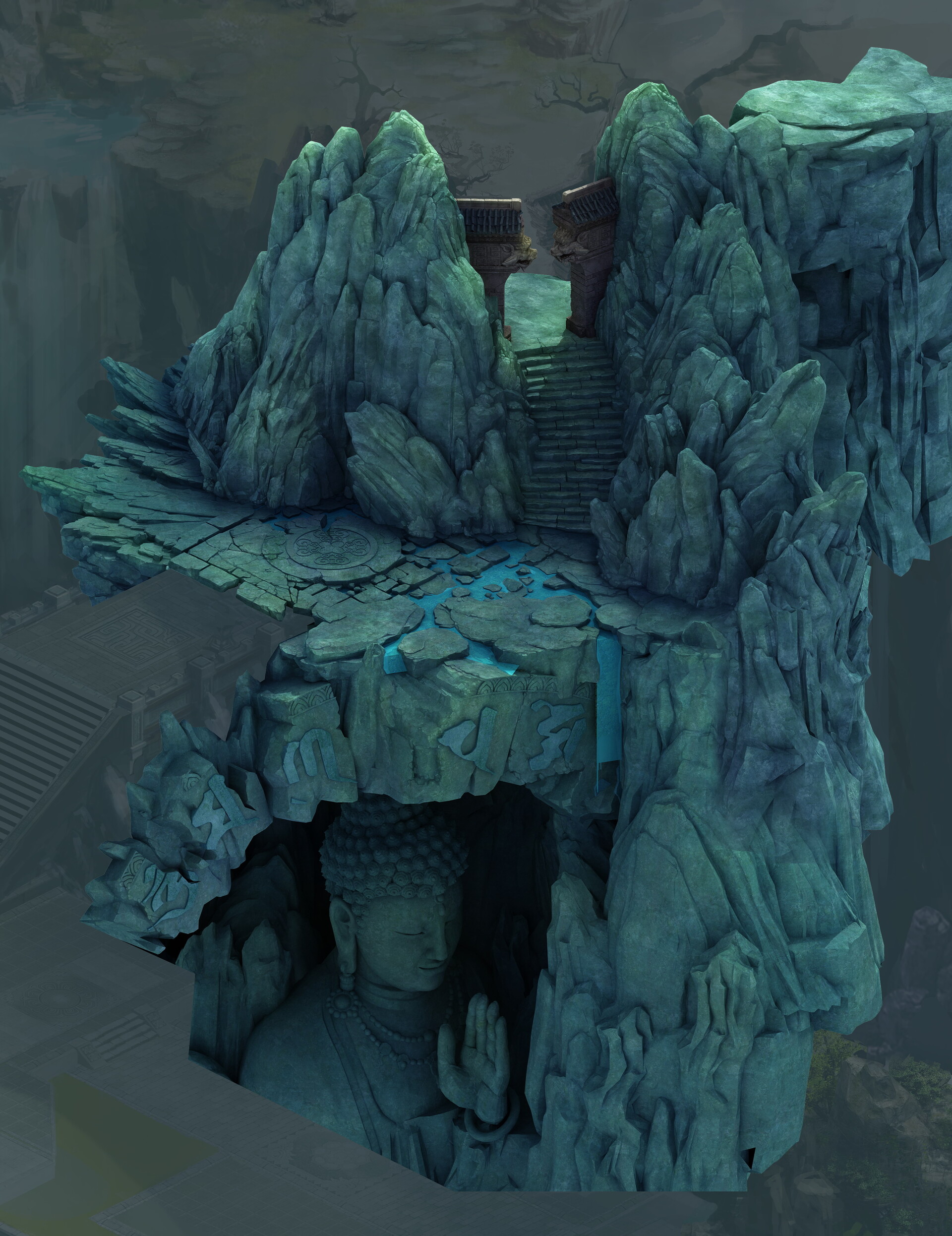 ArtStation - Mountain - Terrain 03