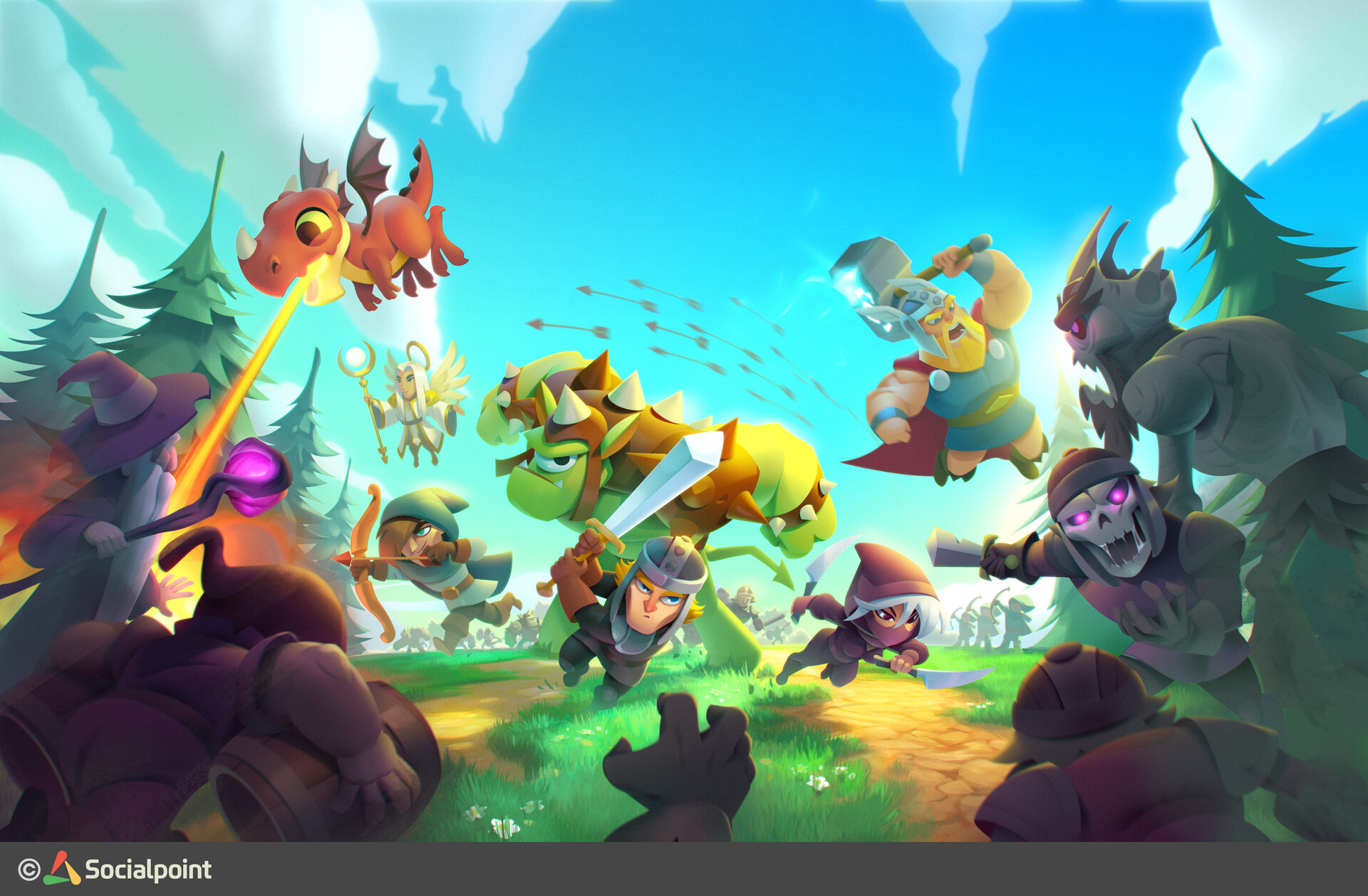 ArtStation - Top Troops - Visual Development