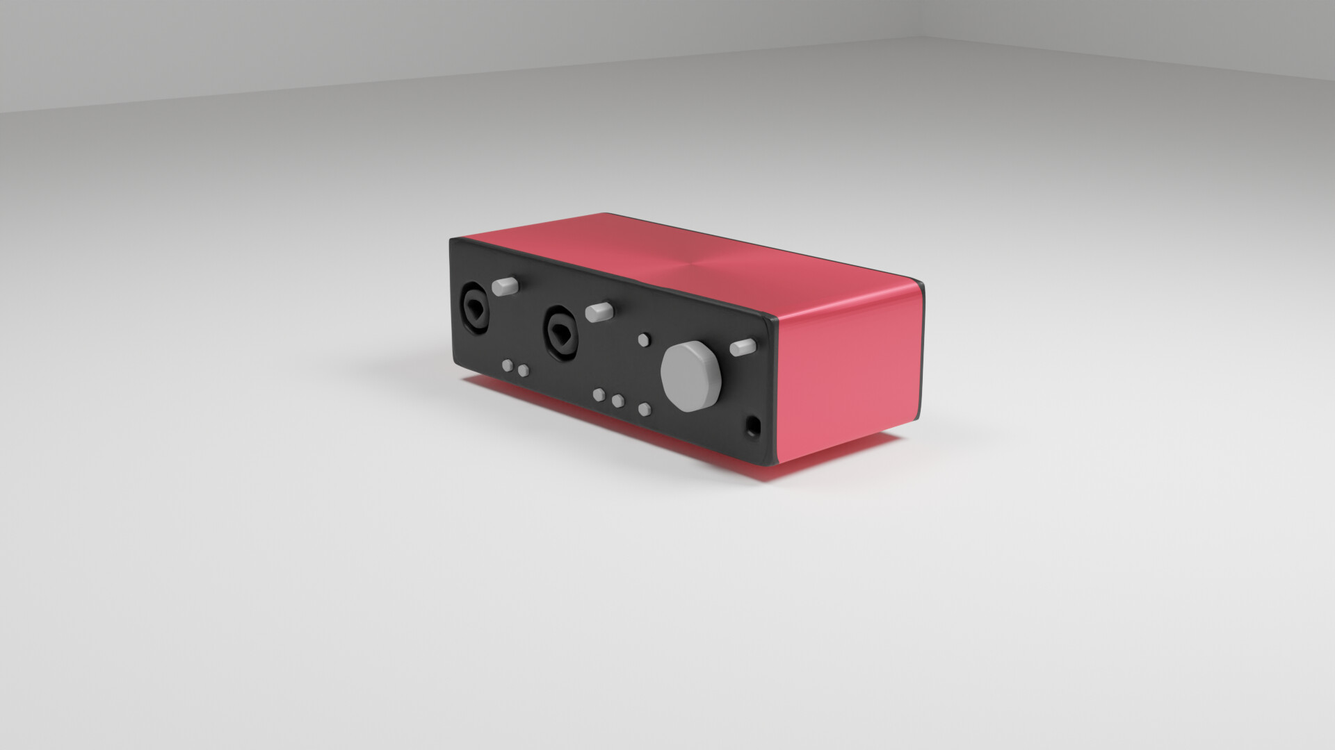 ArtStation - Audio Interface 3D Model