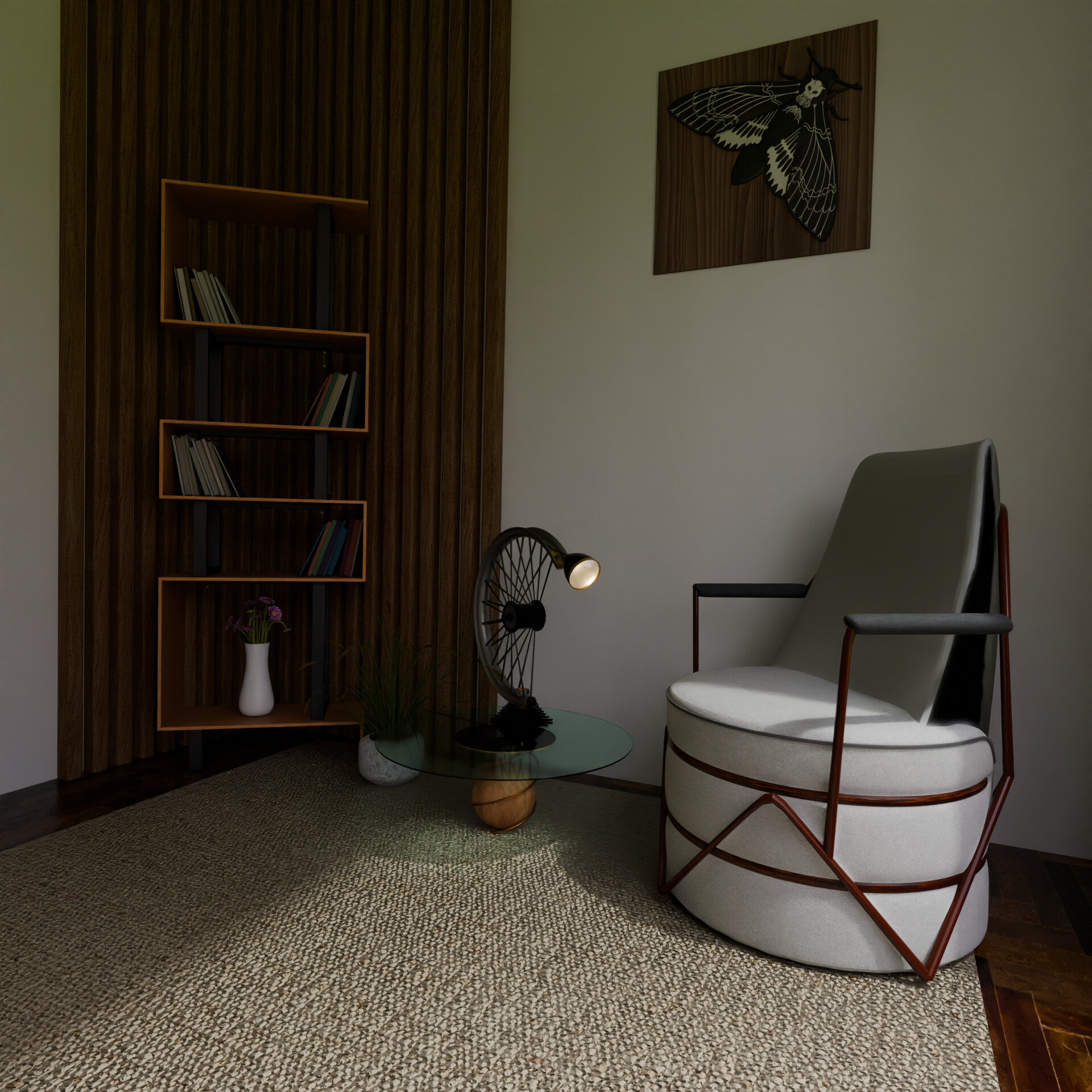 ArtStation - reading corner