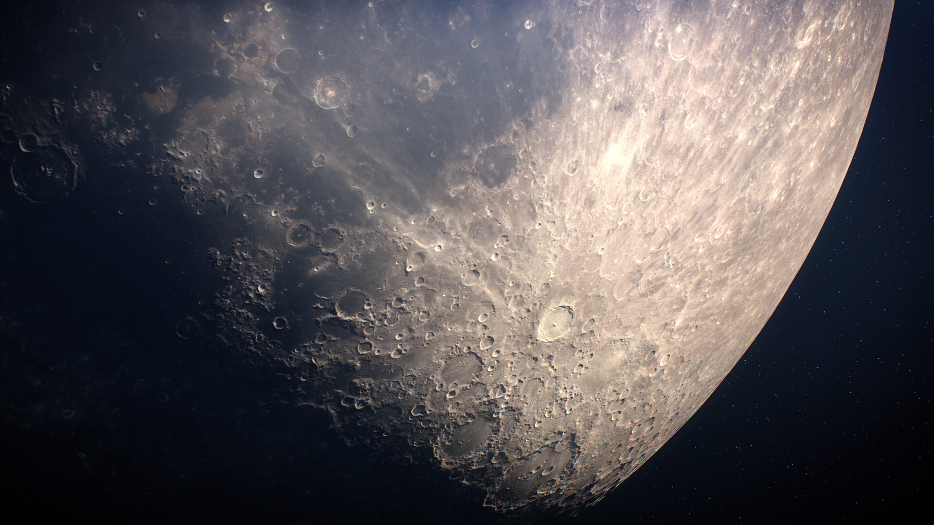 ArtStation - The Moon - Tycho Crater
