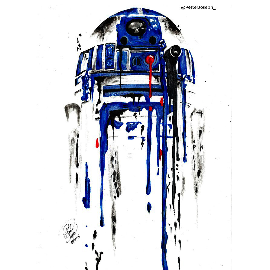 ArtStation - R2D2 SeudoWatercolor