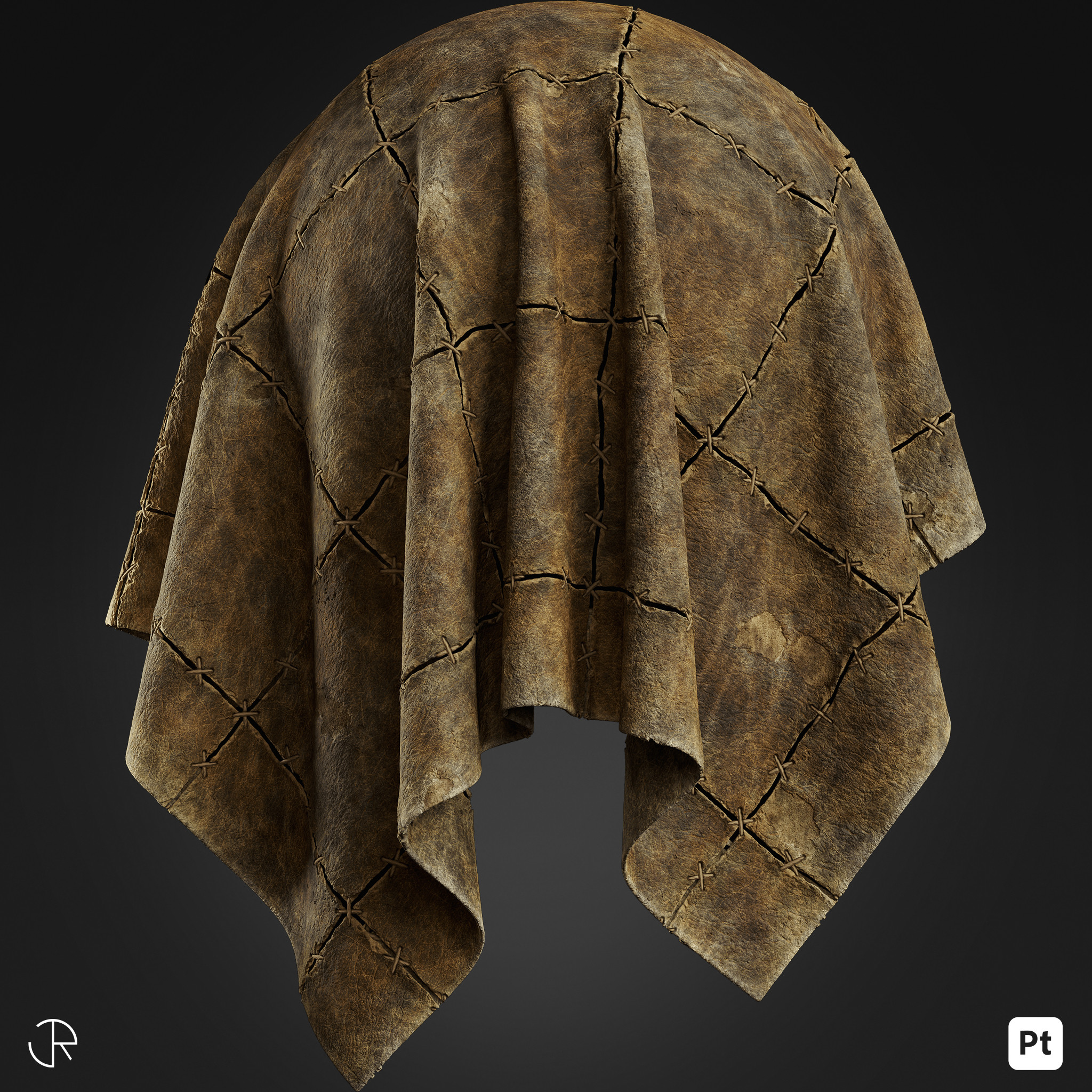 Javad Rajabzade - Stiched Leather Smart Materials | Substance Painter