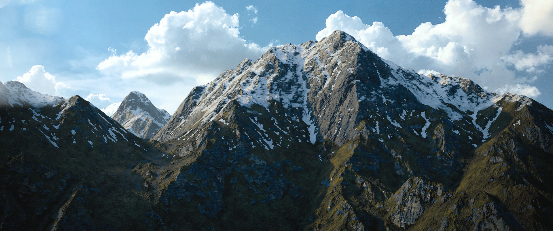 ArtStation - Mountain Sketch