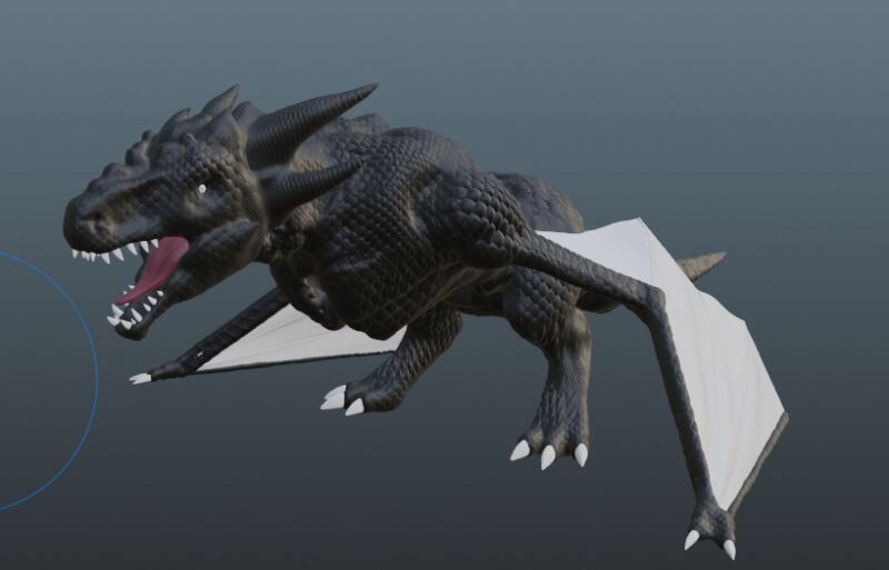 ArtStation - Wyvern 3D Model