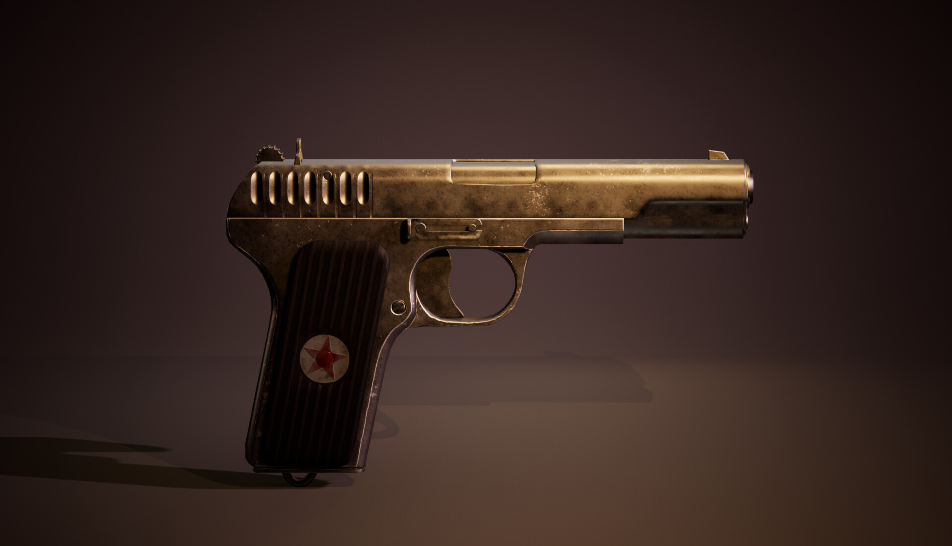 ArtStation - Gun soviet TT