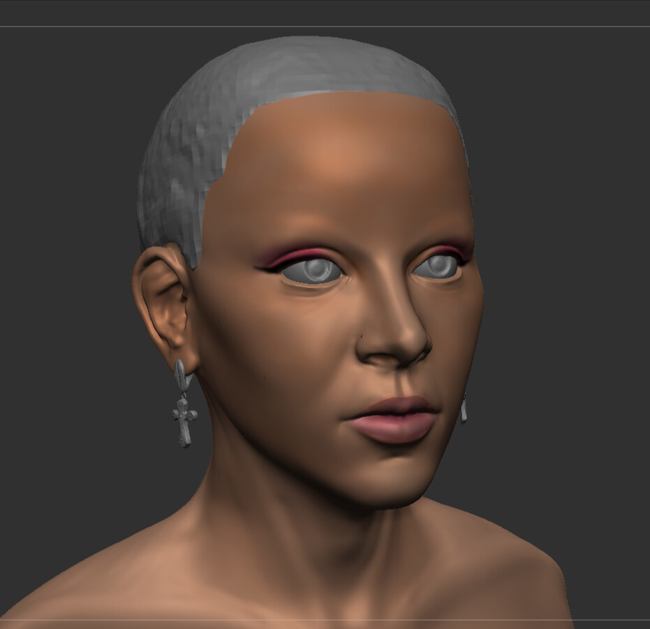 ArtStation - Doja Cat Likeness sculpture