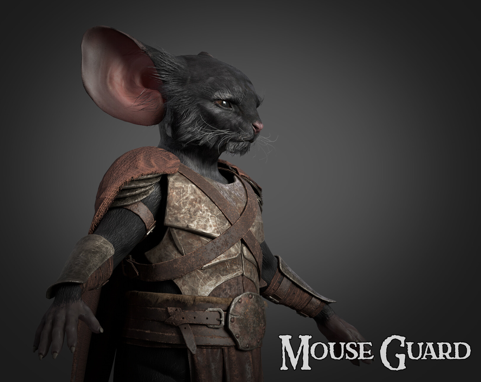 Craig Dowsett - Unreal Mouse Guard Midnight VAD Character Art