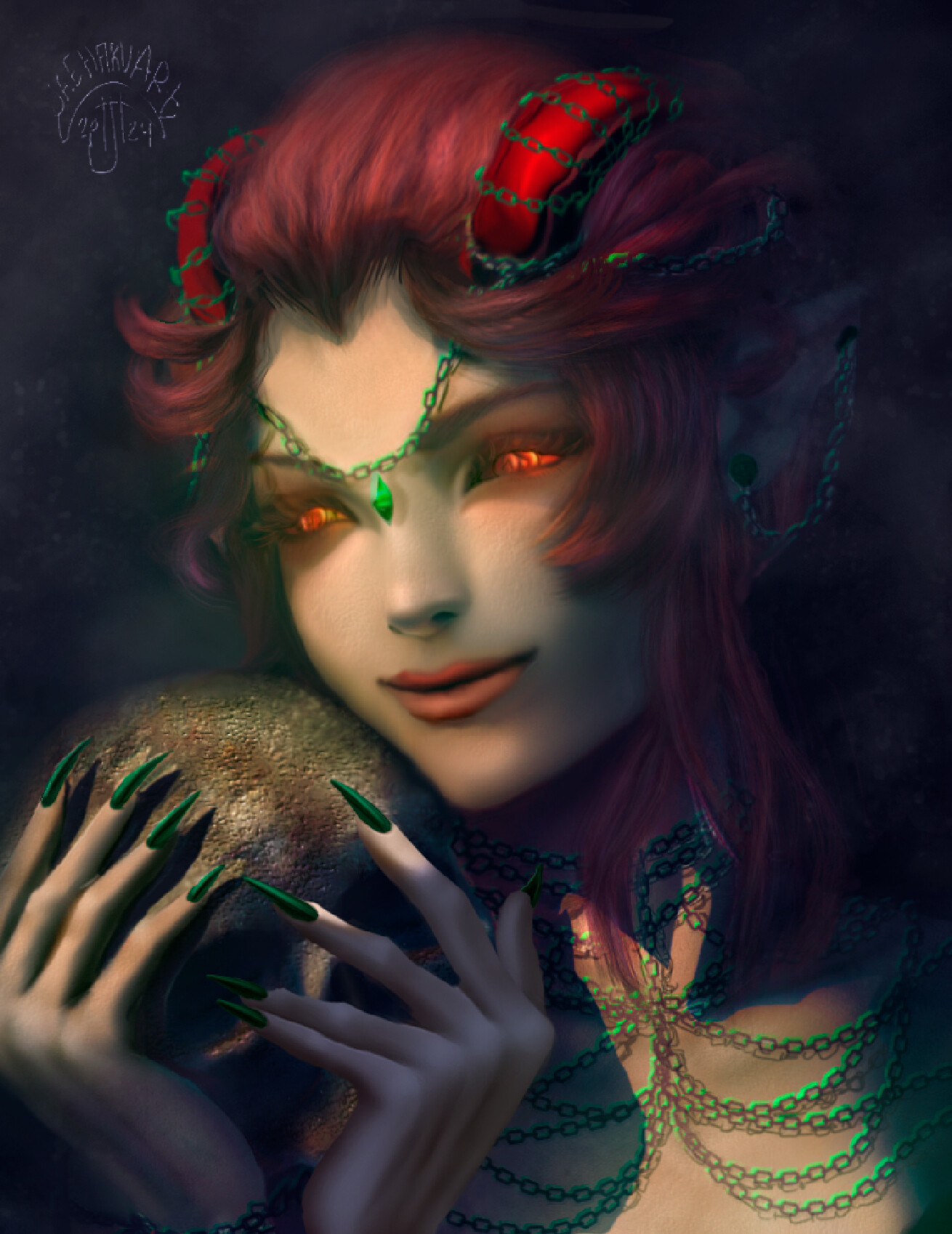 ArtStation - Demoness Redraw