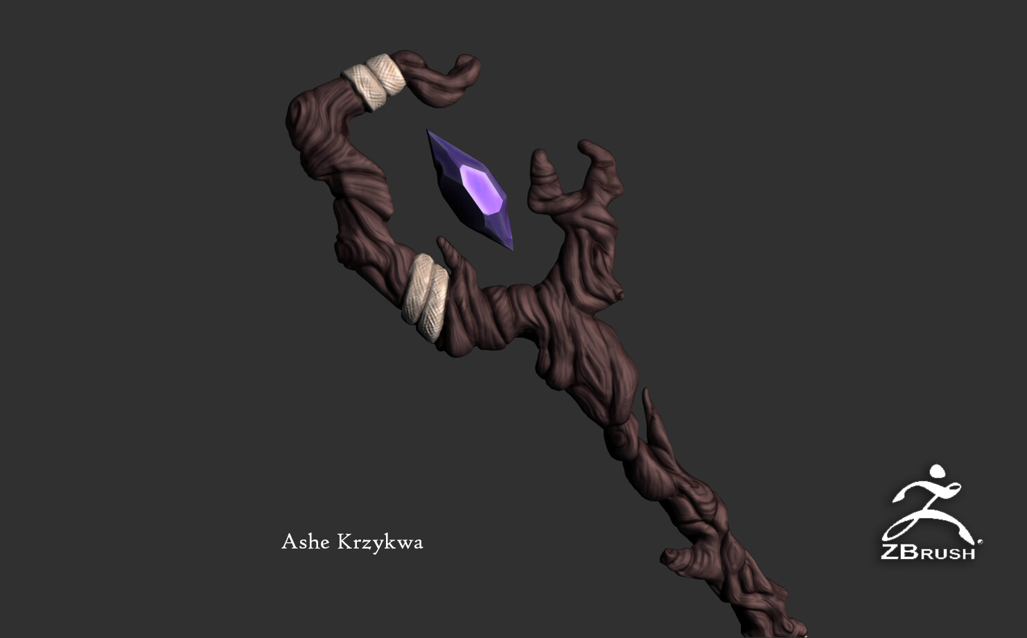 ArtStation - Arcane Staff