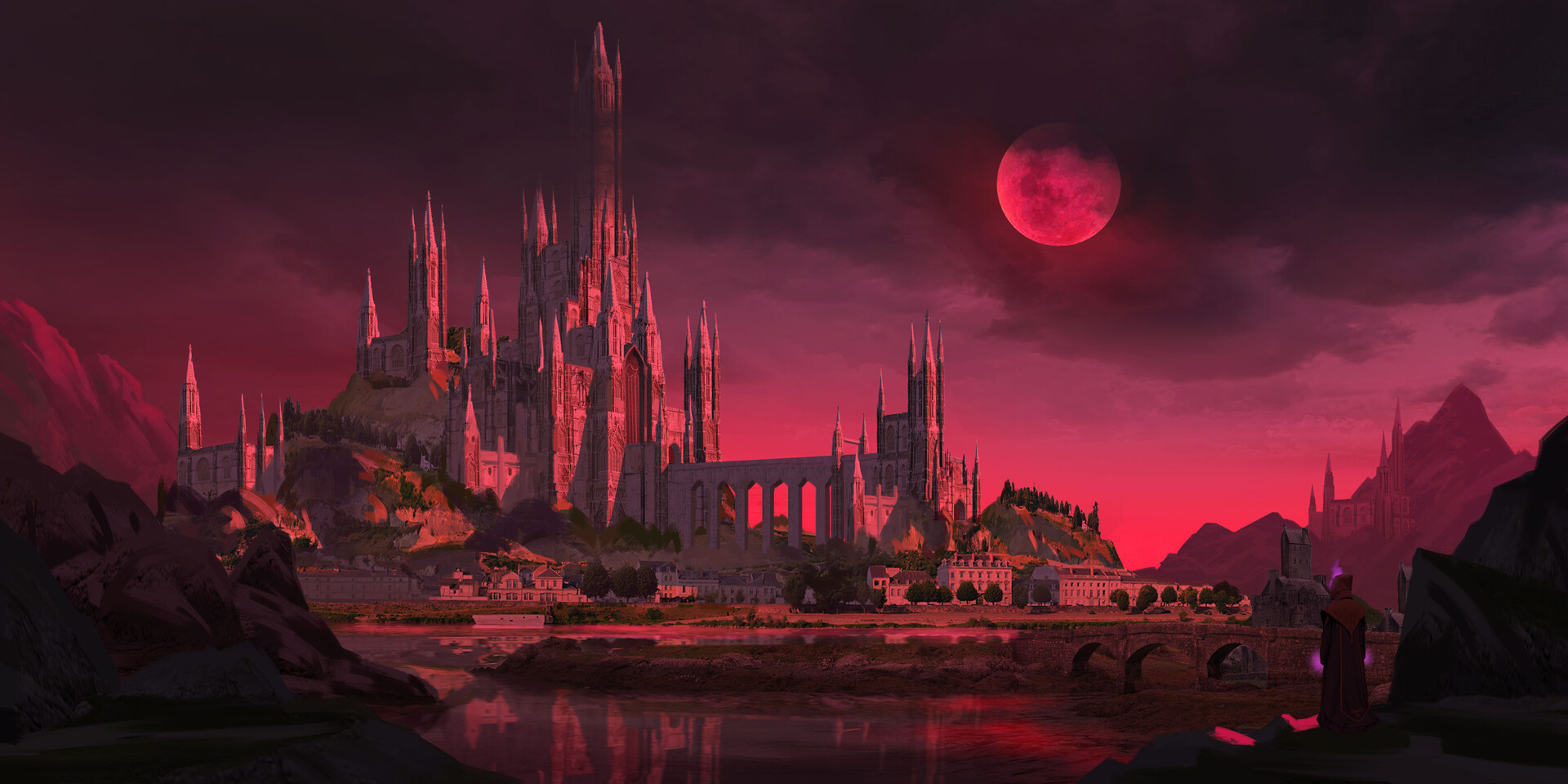 ArtStation - blood moon