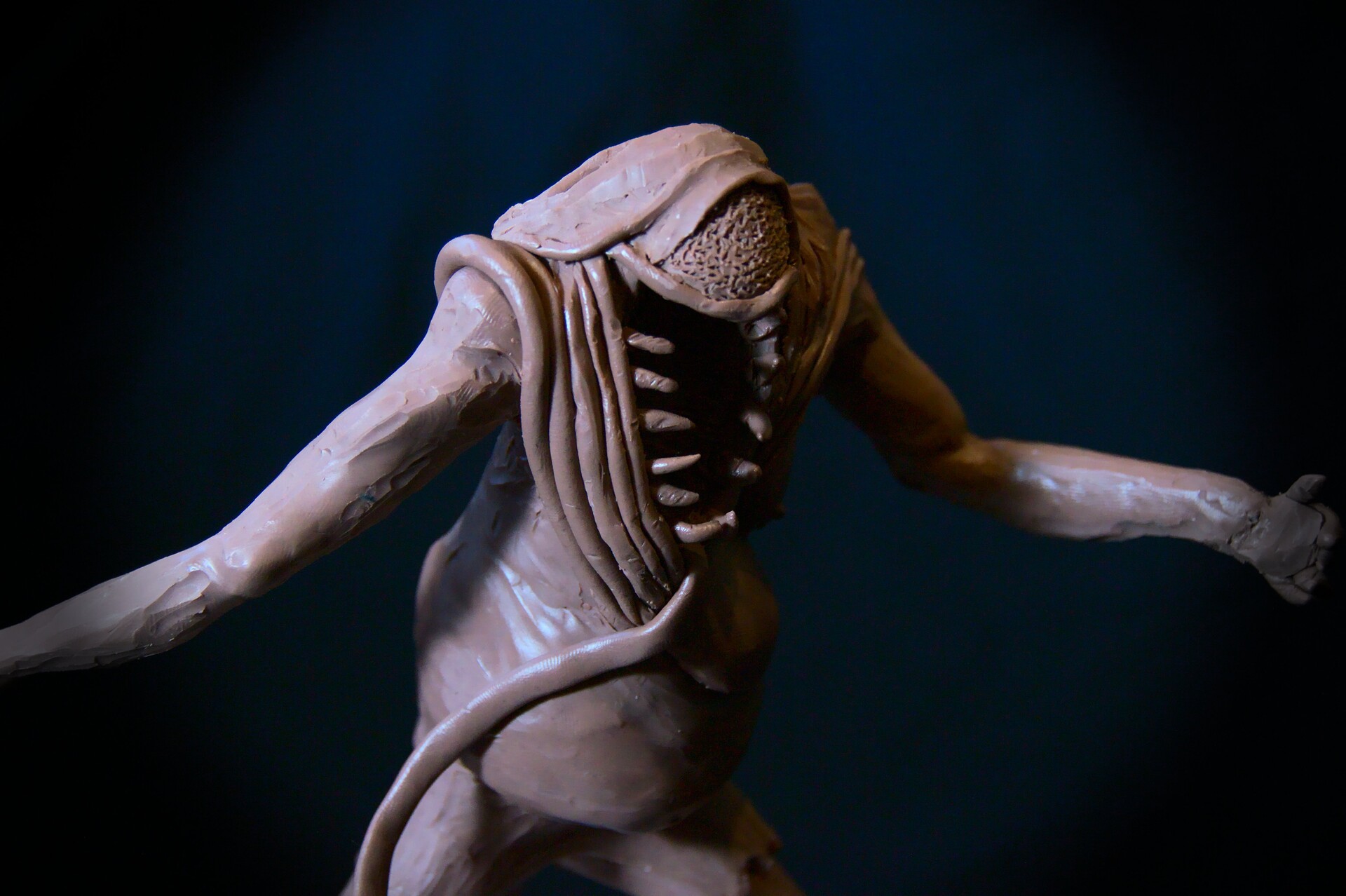 Alexander Stephen - Bipedal Creature Maquette Sculpture