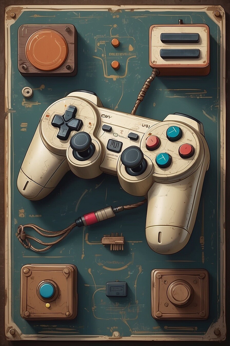 ArtStation - Game controller