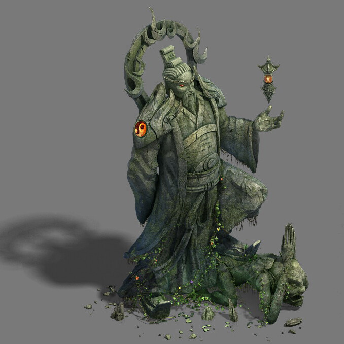 ArtStation - Shushan - statue