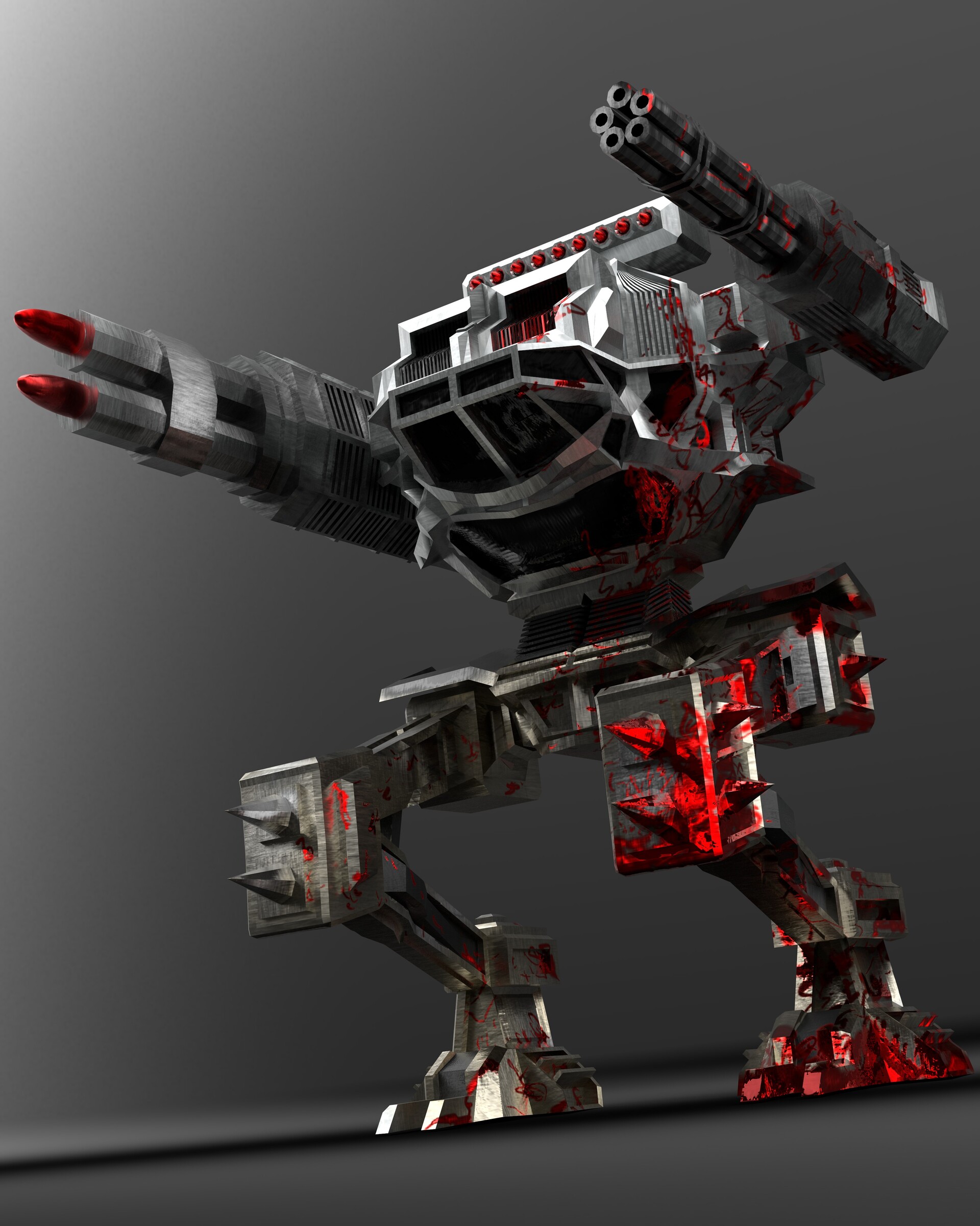 ArtStation - Mech War Robot