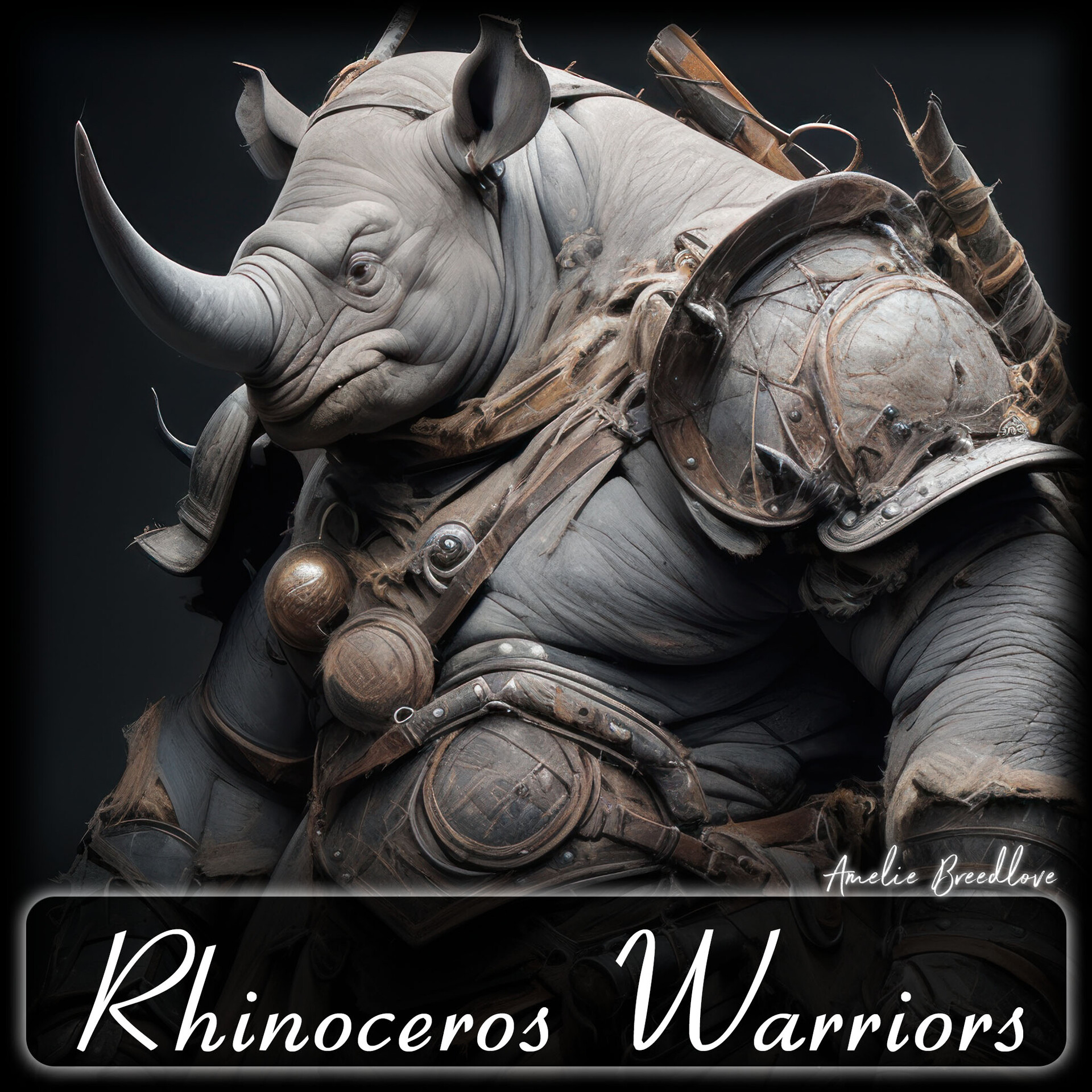 ArtStation - 200 Rhinoceros Warriors Reference Pack | 4K | v.10