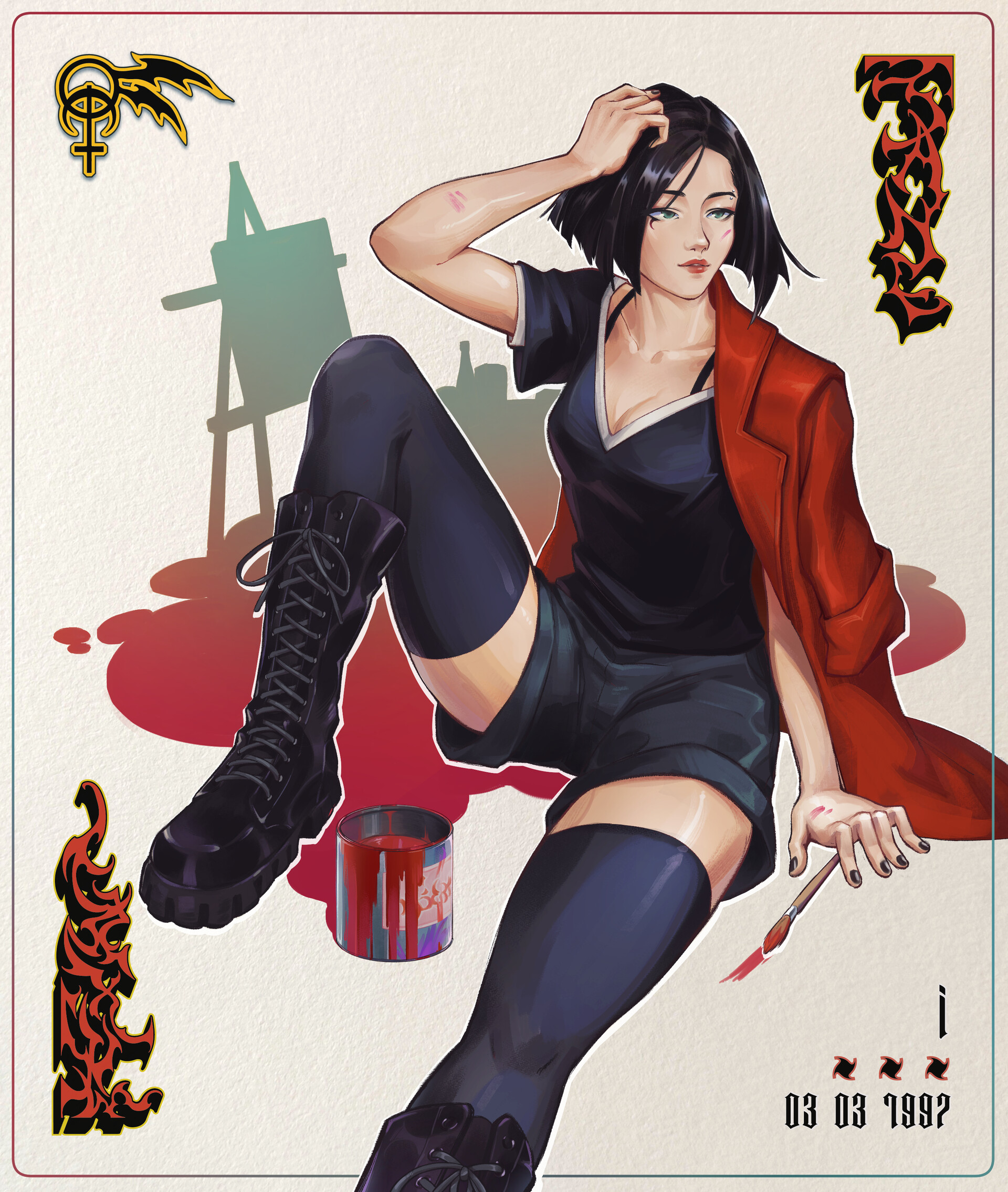 ArtStation - Goth Nostalgia - 1 (JANE)