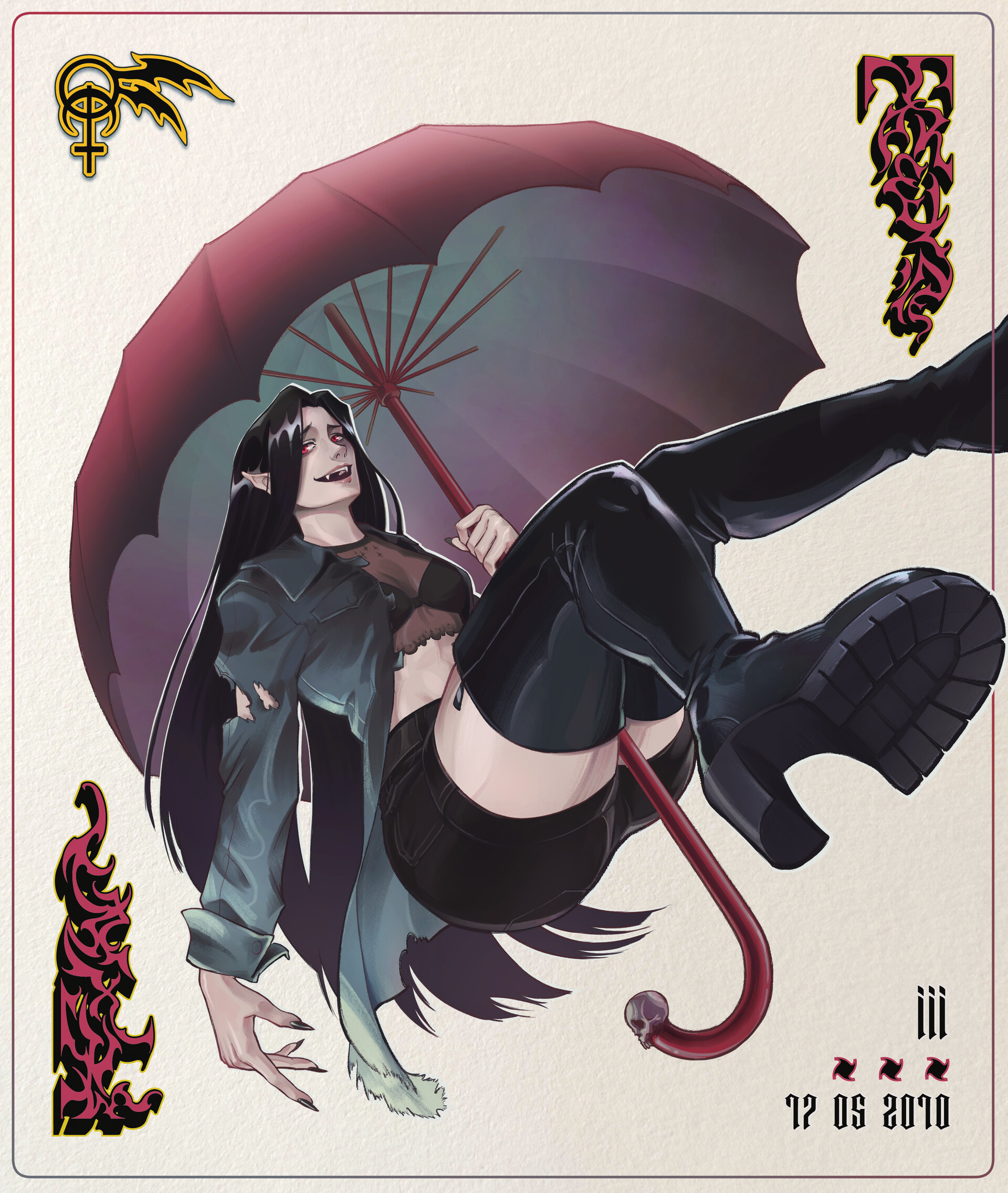 ArtStation - Goth Nostalgia - 3 (MARCELINE)