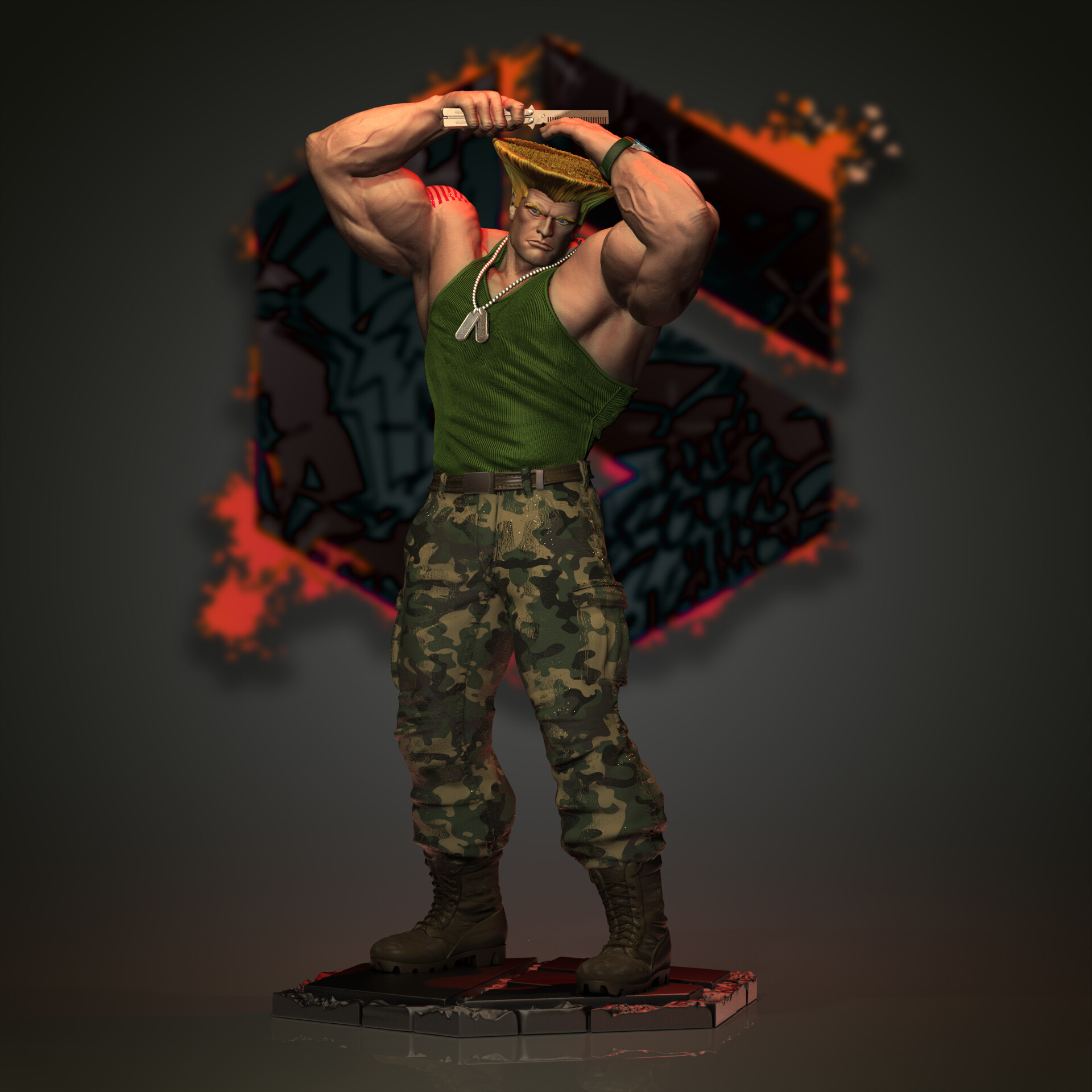 ArtStation - Coronel William F. Guile