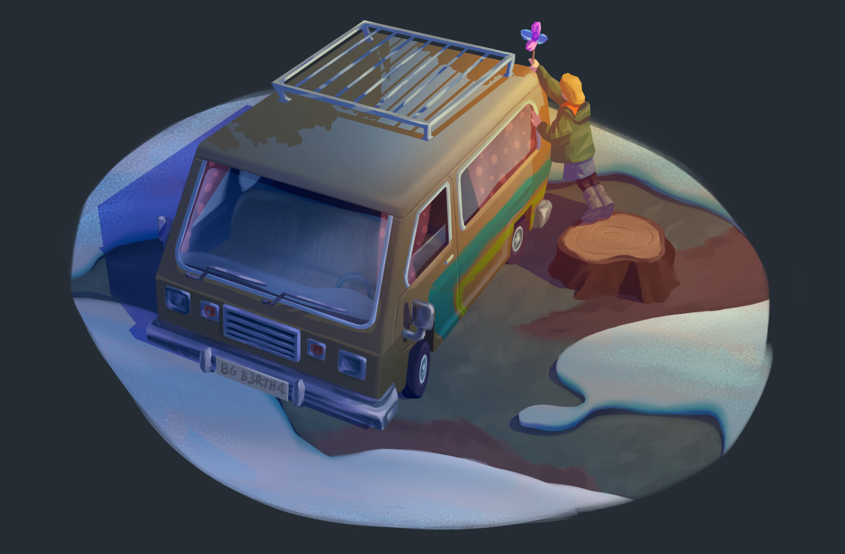 ArtStation - Trails - Campervan
