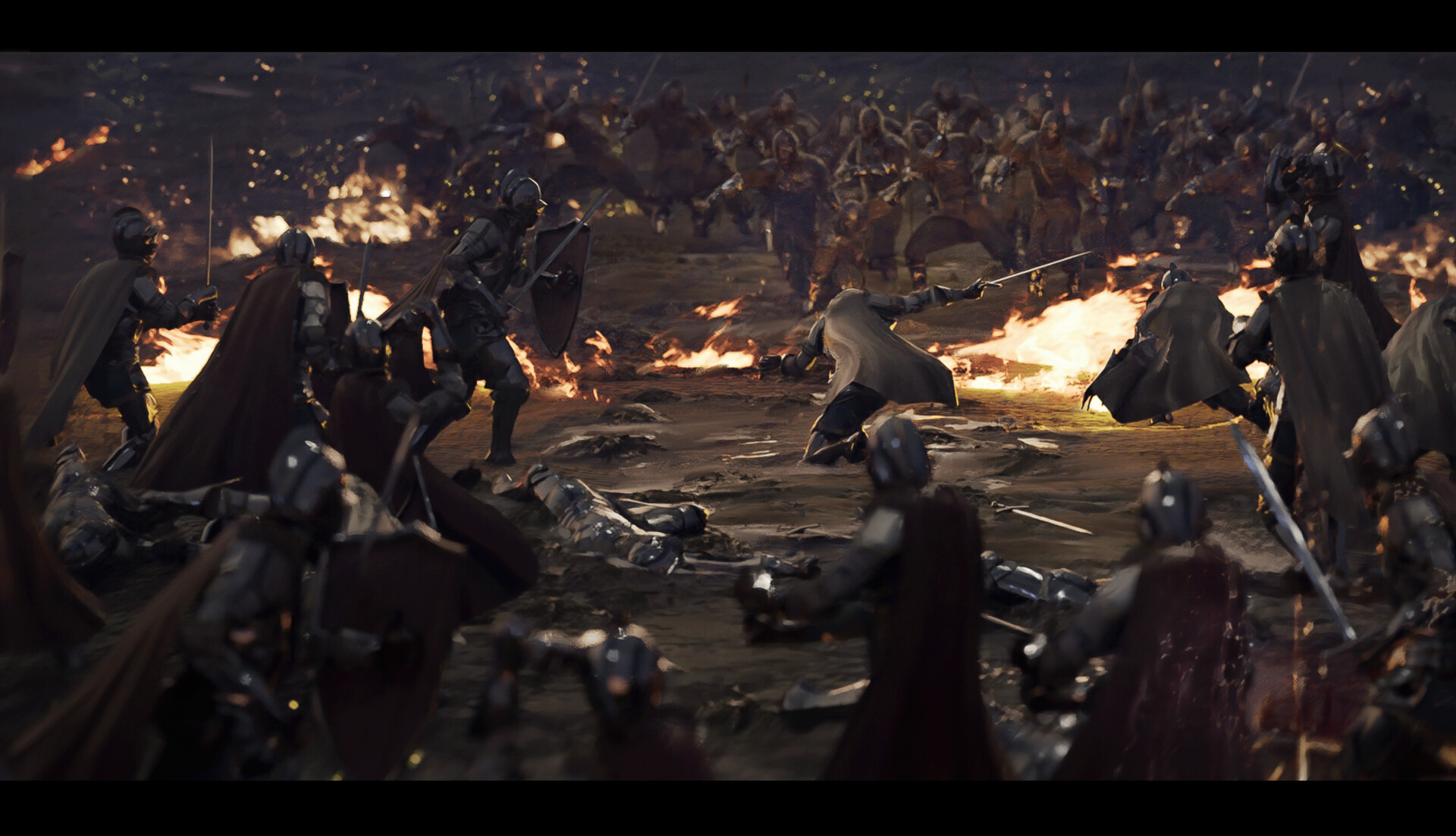 ArtStation - Battle concept practice