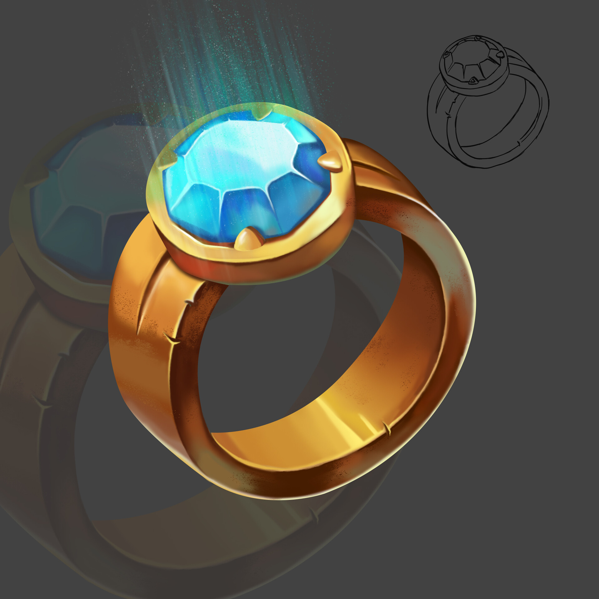 ArtStation - mana ring