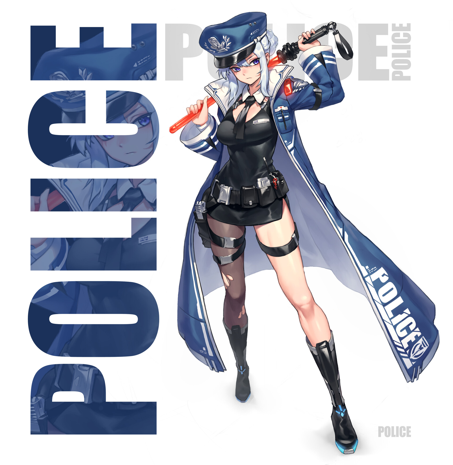 ArtStation - Police - SF Character Design