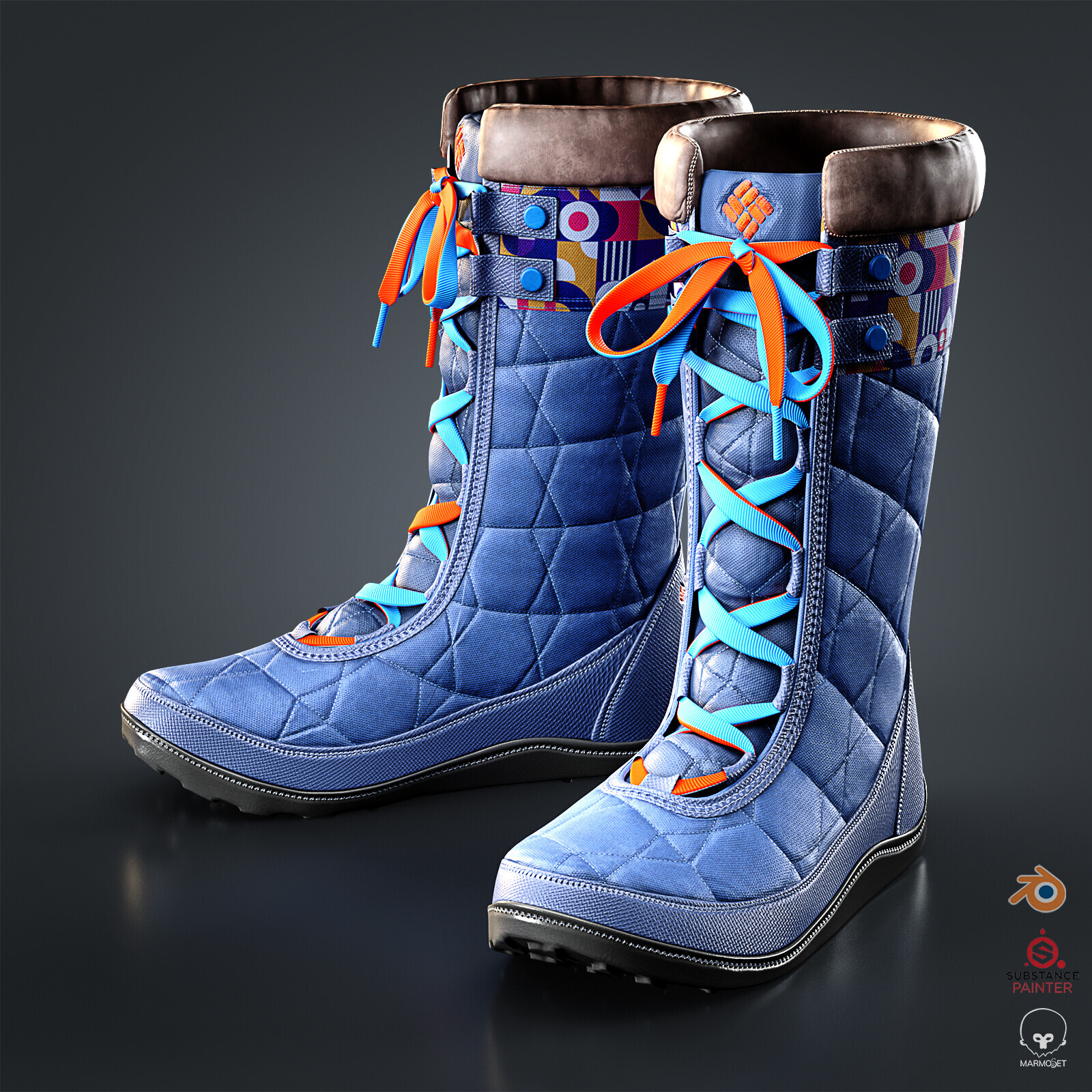 ArtStation - Shoes Modelling