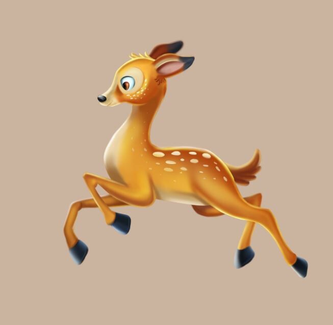 ArtStation - Deer Goldie