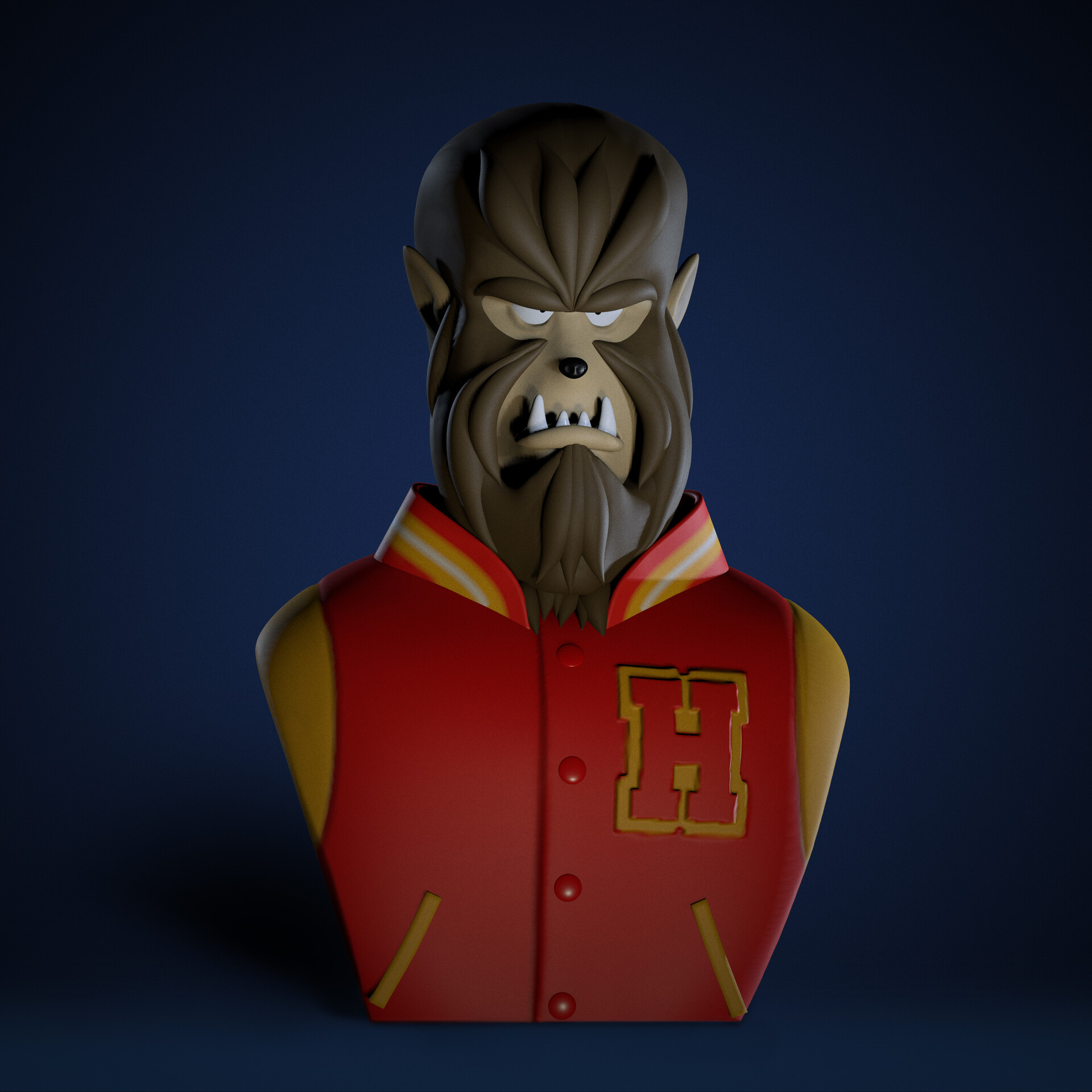 ArtStation - The wolfman