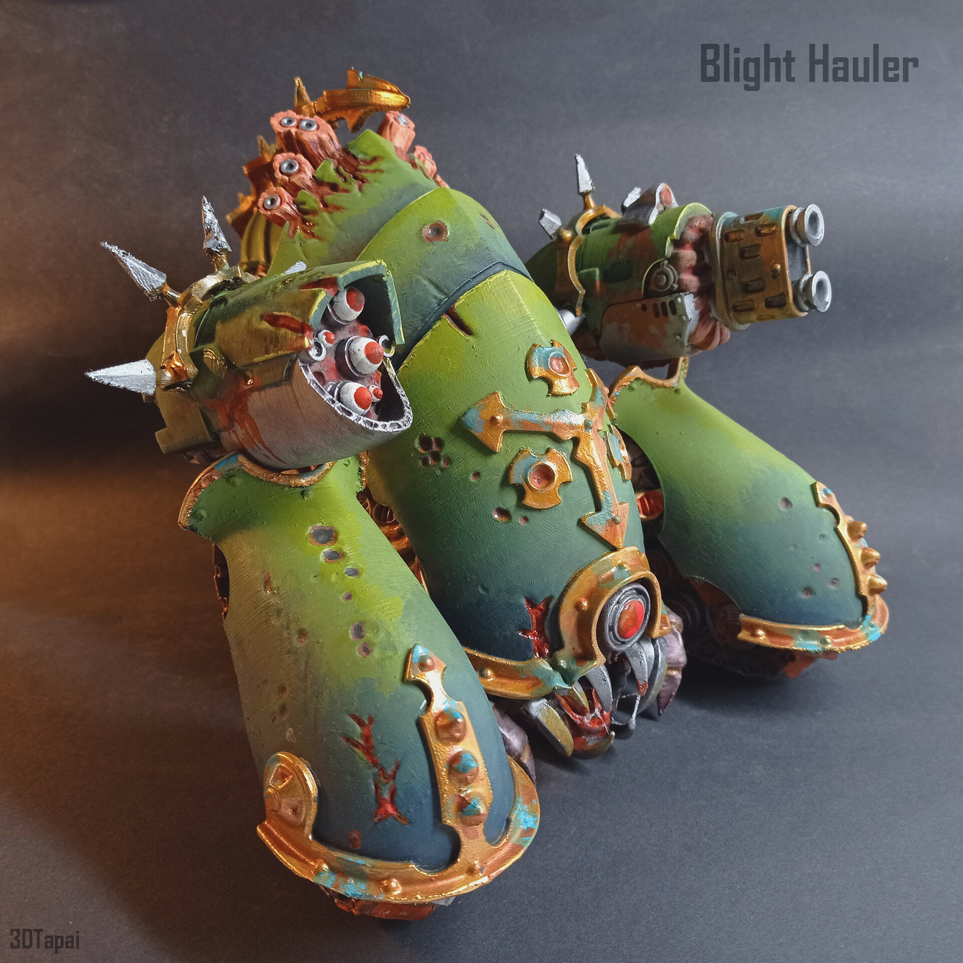 ArtStation - Blight Hauler modelled, printed, painted