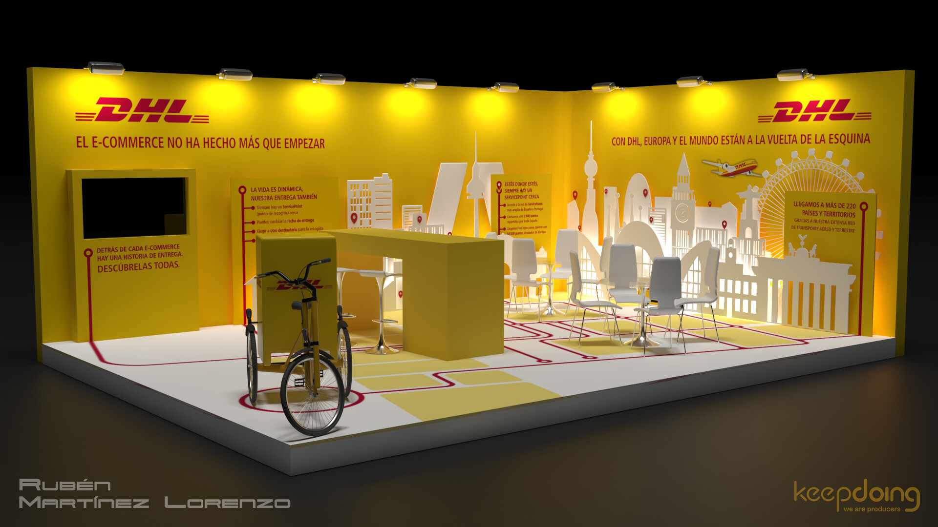 ArtStation - Stand IFEMA DHL V2