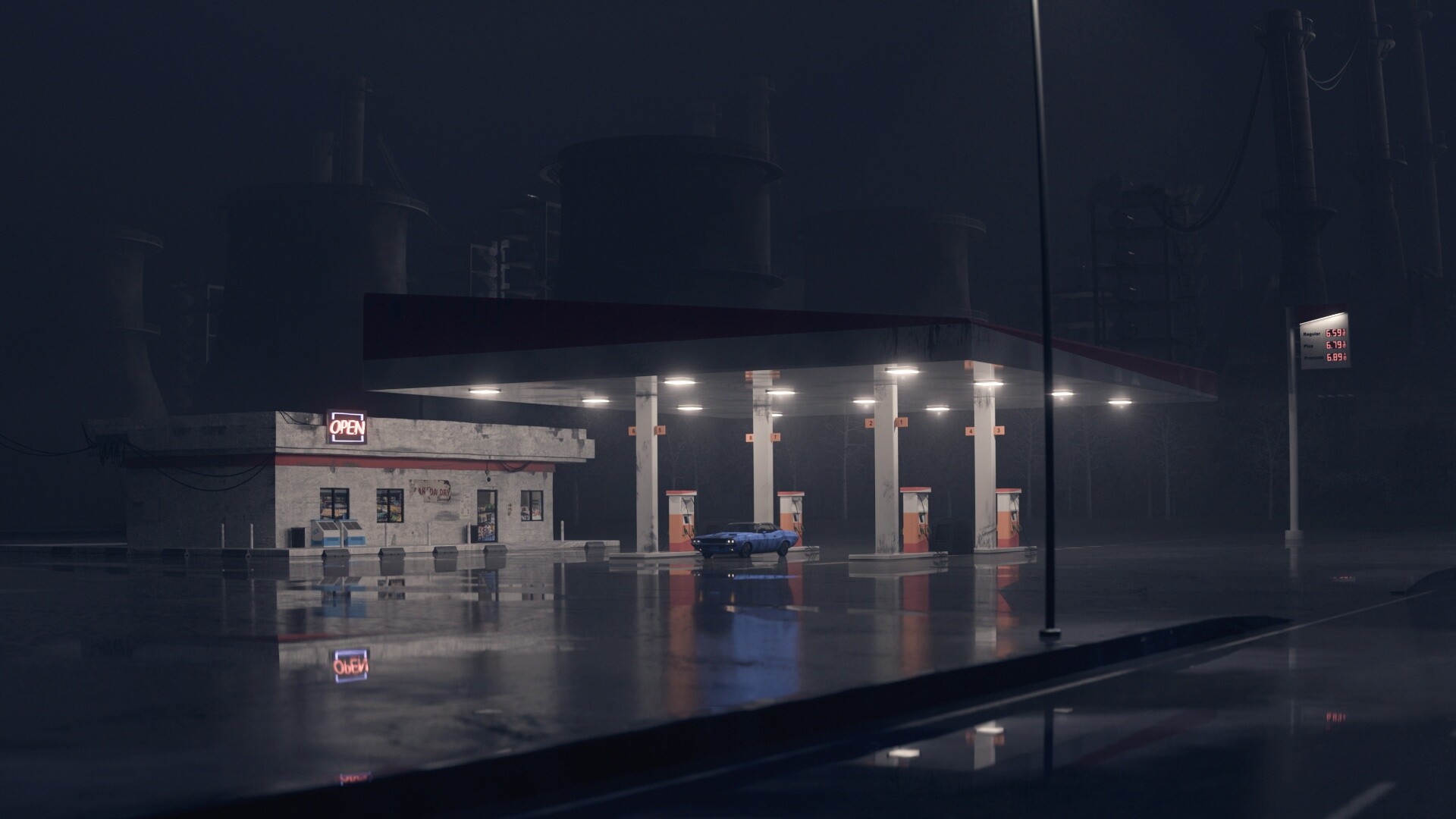 ArtStation - Pit Stop