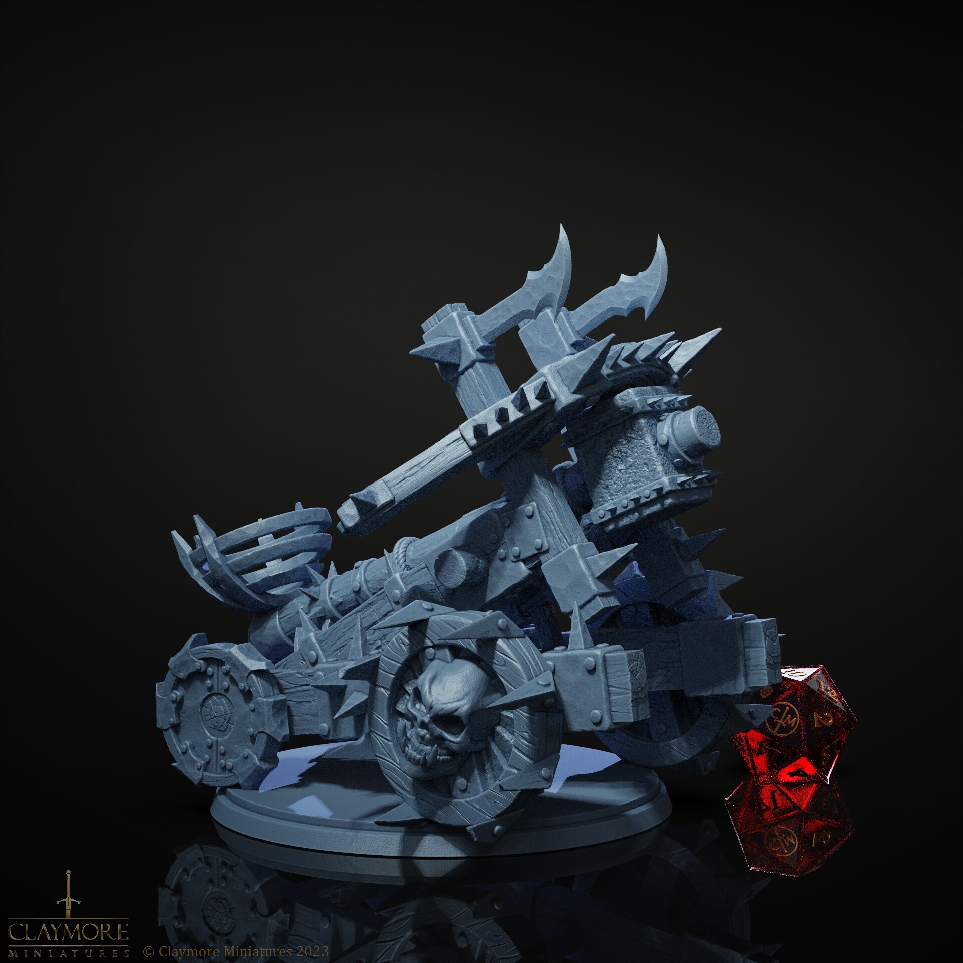 ArtStation - Goblin Catapult - Claymore Miniatures