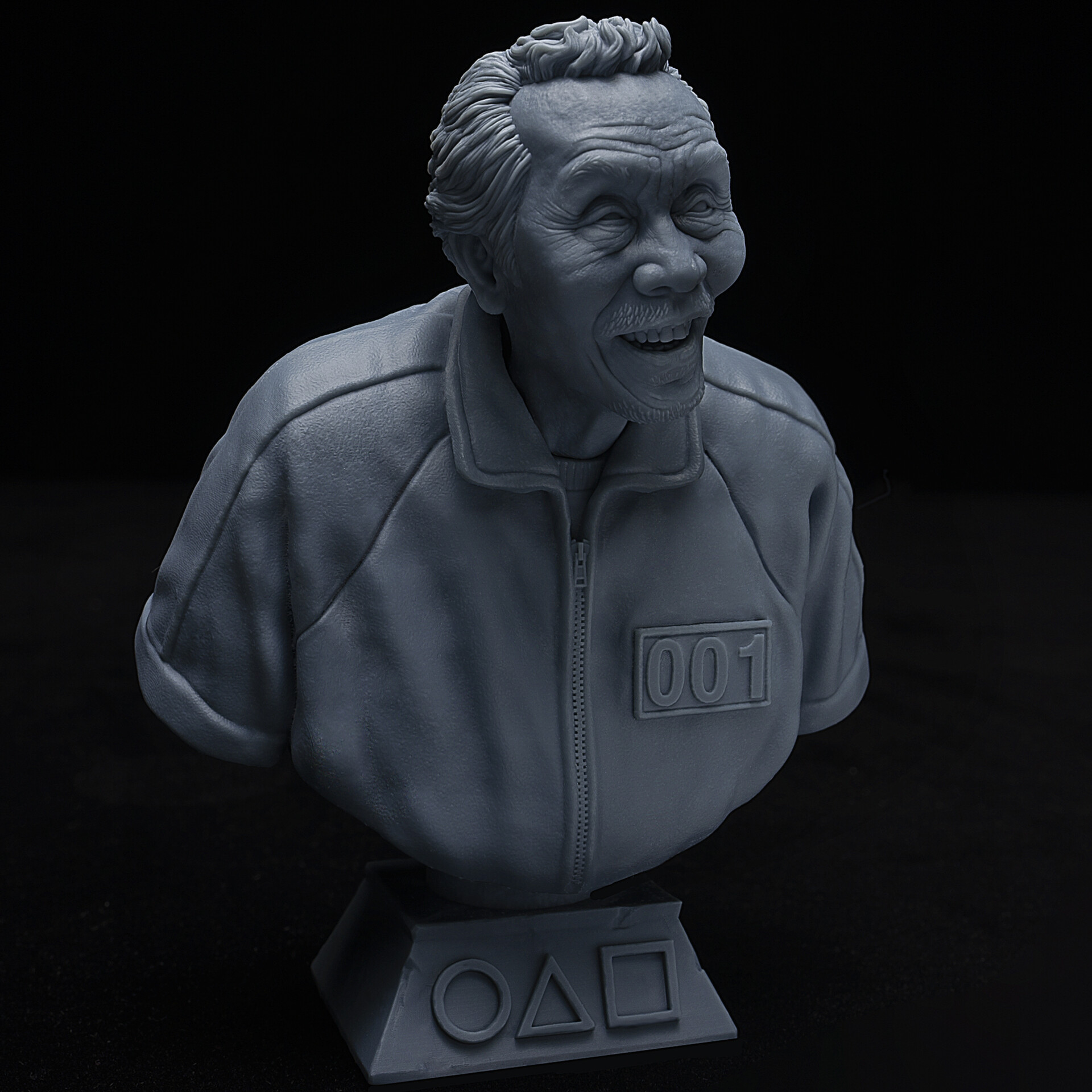 ArtStation - Oh Il-Nam from Squid Game