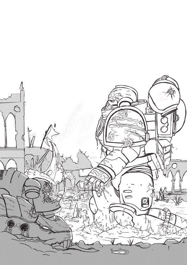 Markus Pattern - The Trudge : Warhammer 40k Space Marine