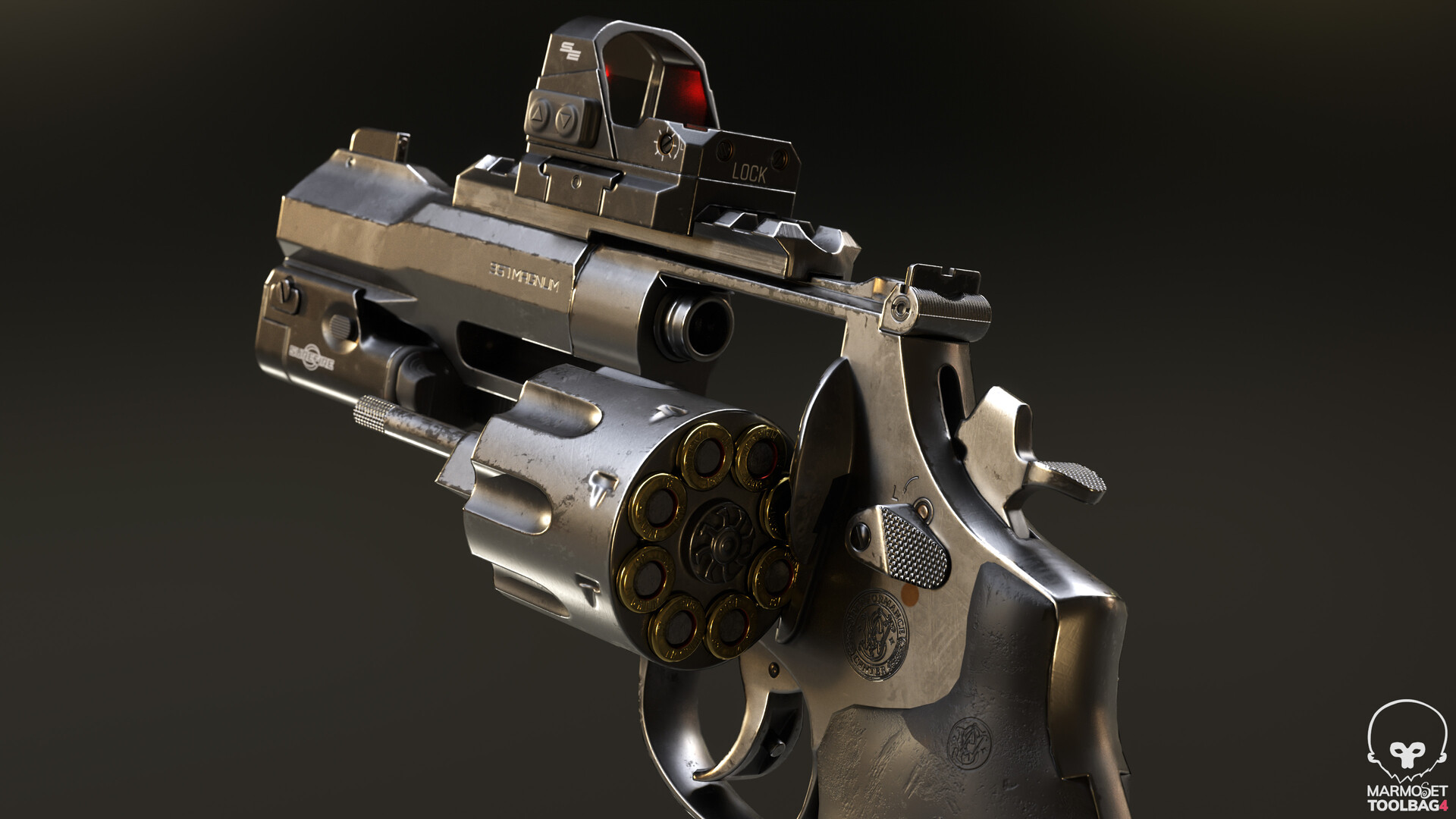 ArtStation - High-Fidelity 357 Magnum Revolver