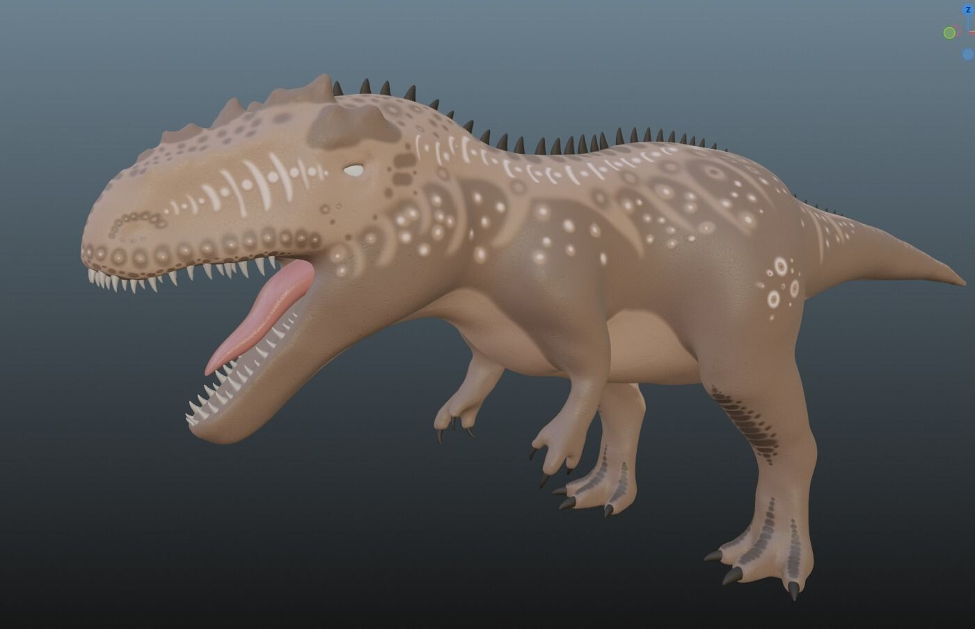 ArtStation - Giganotosaurus 3D Model