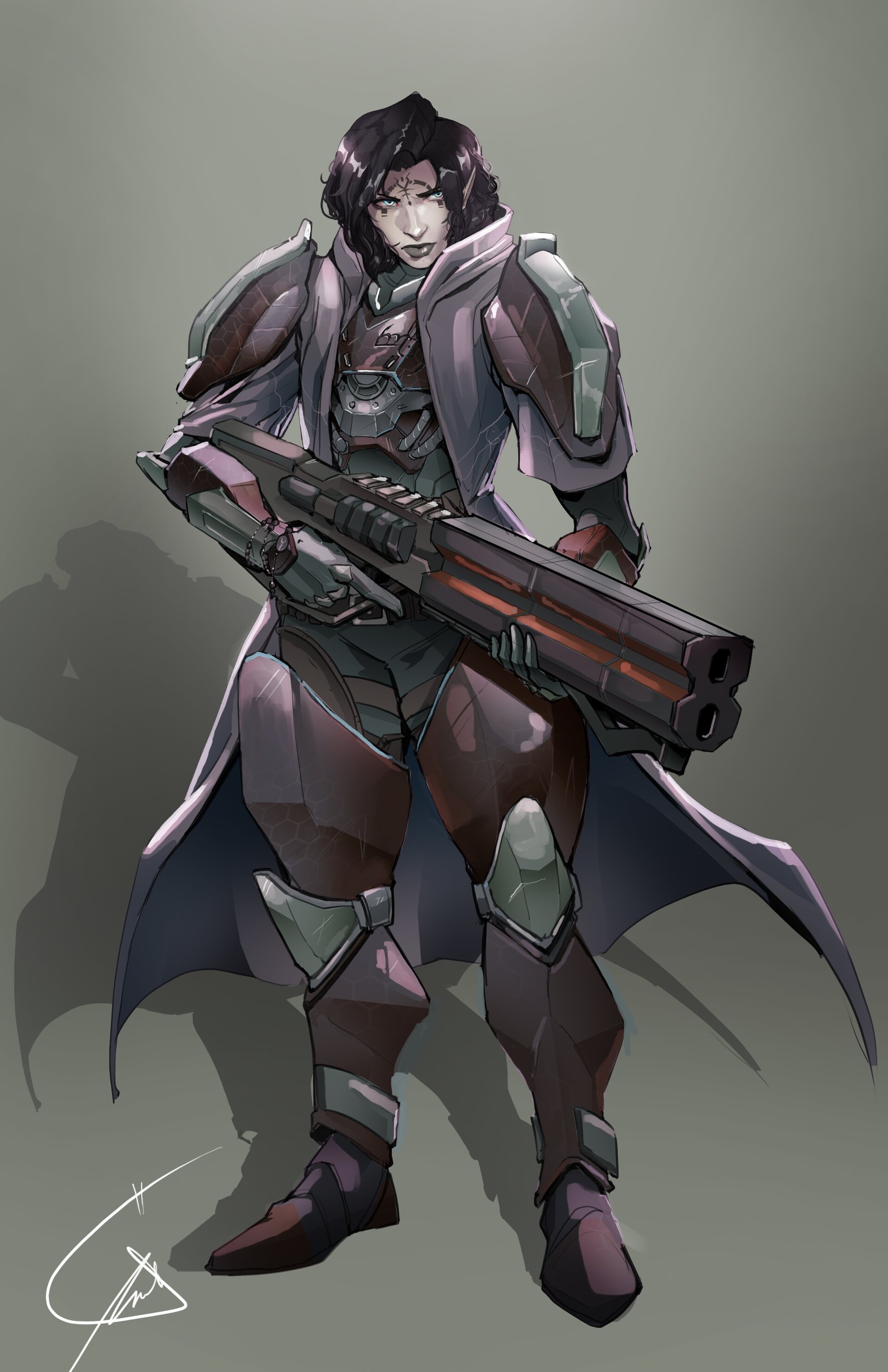 ArtStation - Sci-Fi Gunman