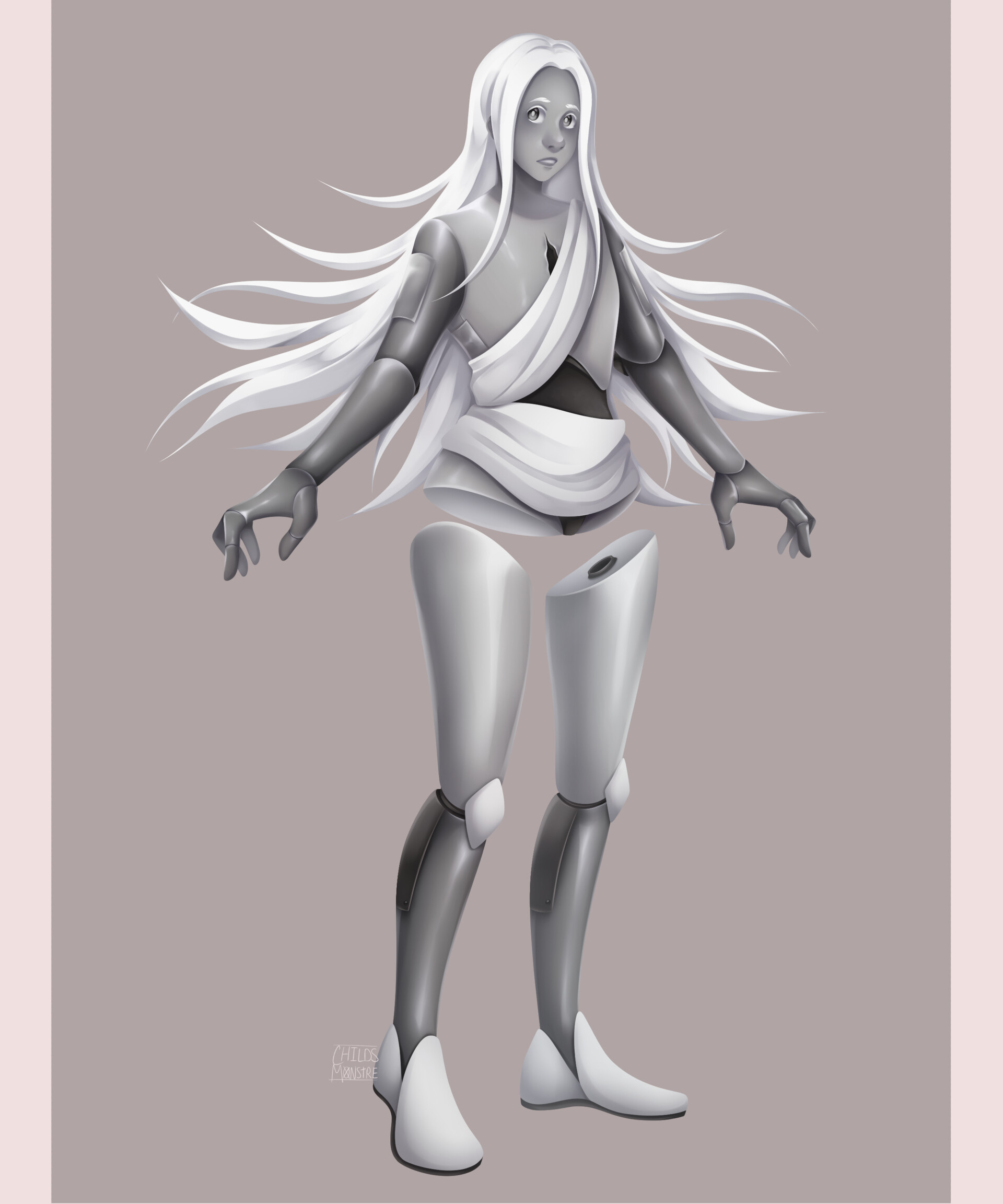 ArtStation - 2 character rendering