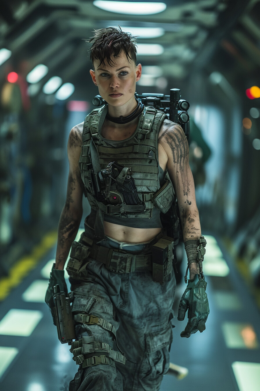 ArtStation - (Aliens) Colonial Marine (Concepts) (v1)