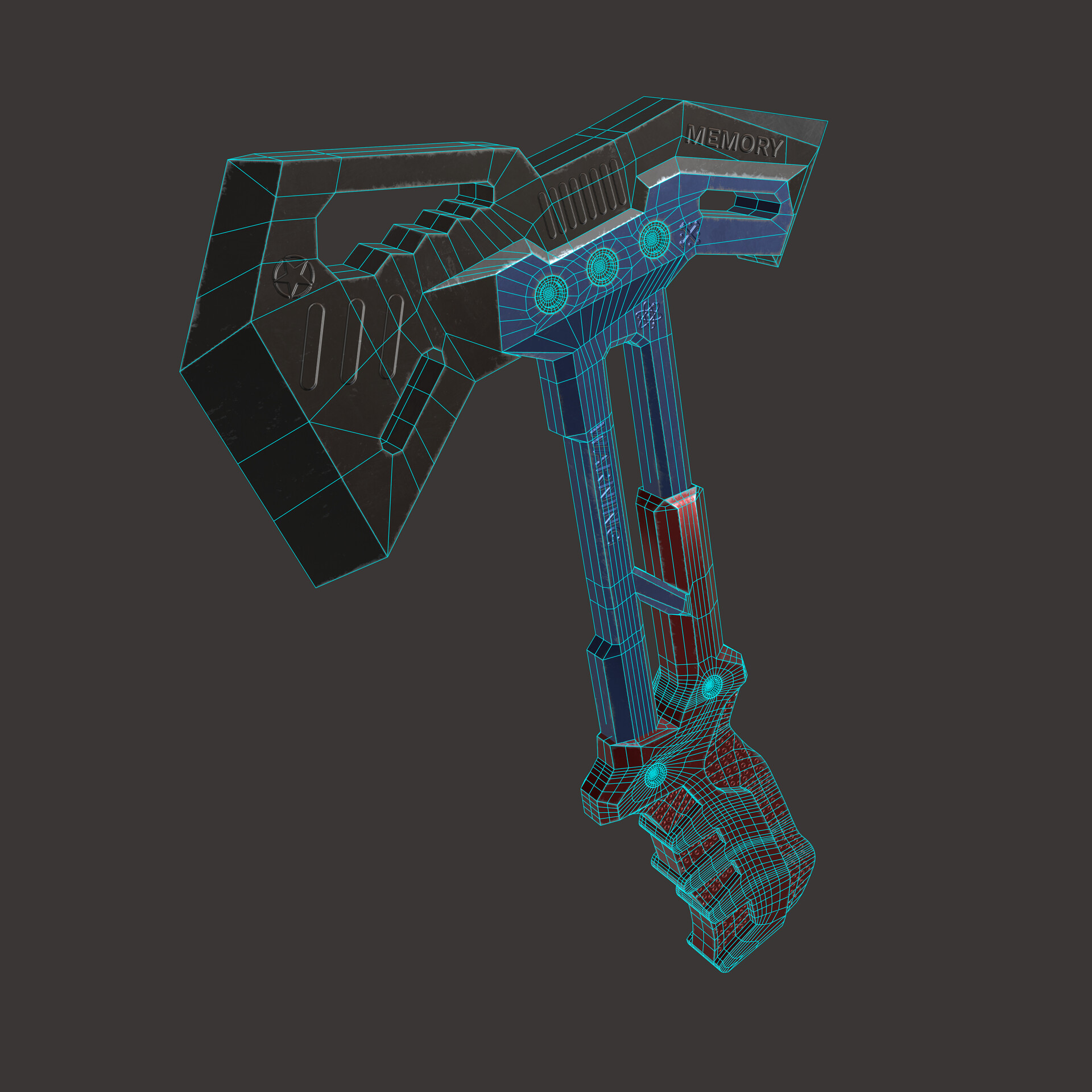 Spara - Cyberpunk axe