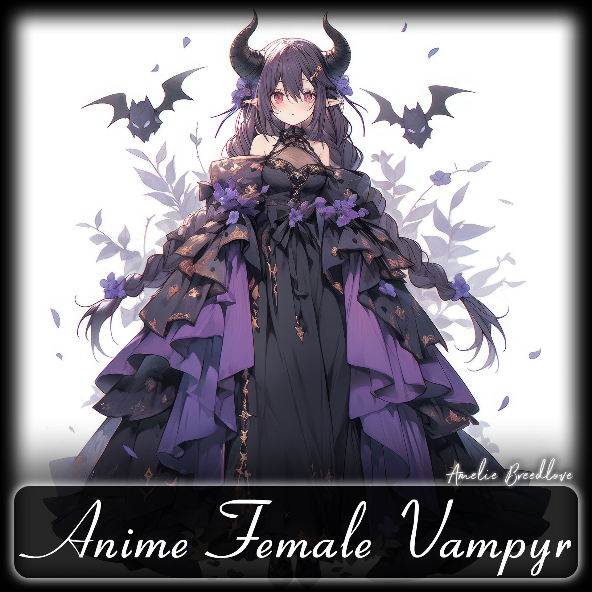 ArtStation - 200 Anime Female Vampyr (Full Body) Reference Pack | 4K | v.99