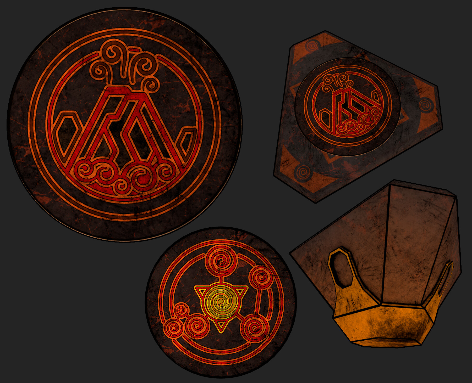 ArtStation - MSMDD - Lava Playground Environment Assets