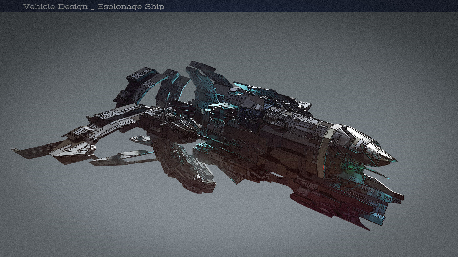 ArtStation - Scifi Vehicle 02